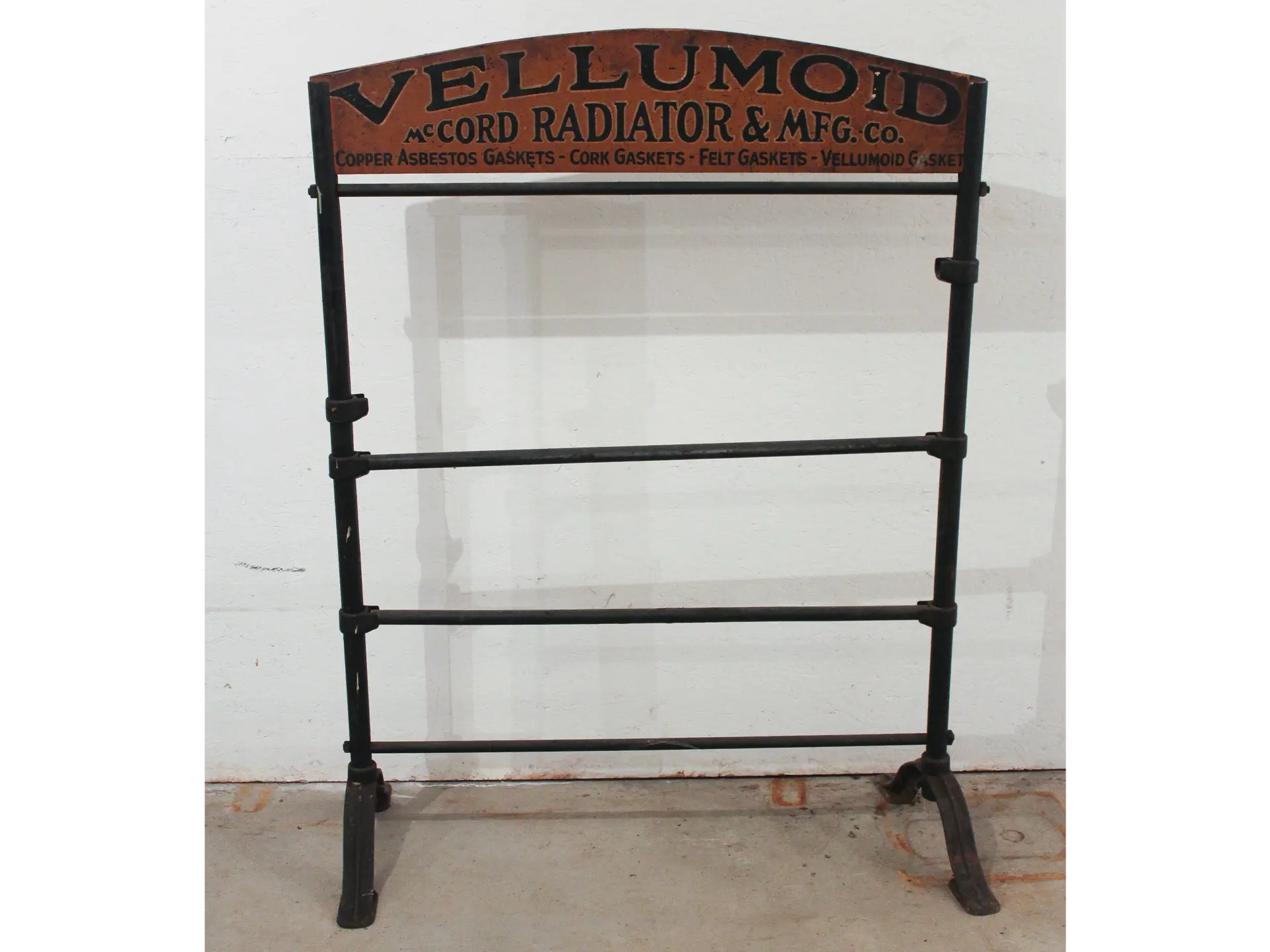 Vellumoid McCord Radiator Display Sign | Auburn Spring 2018 | RM Sotheby's