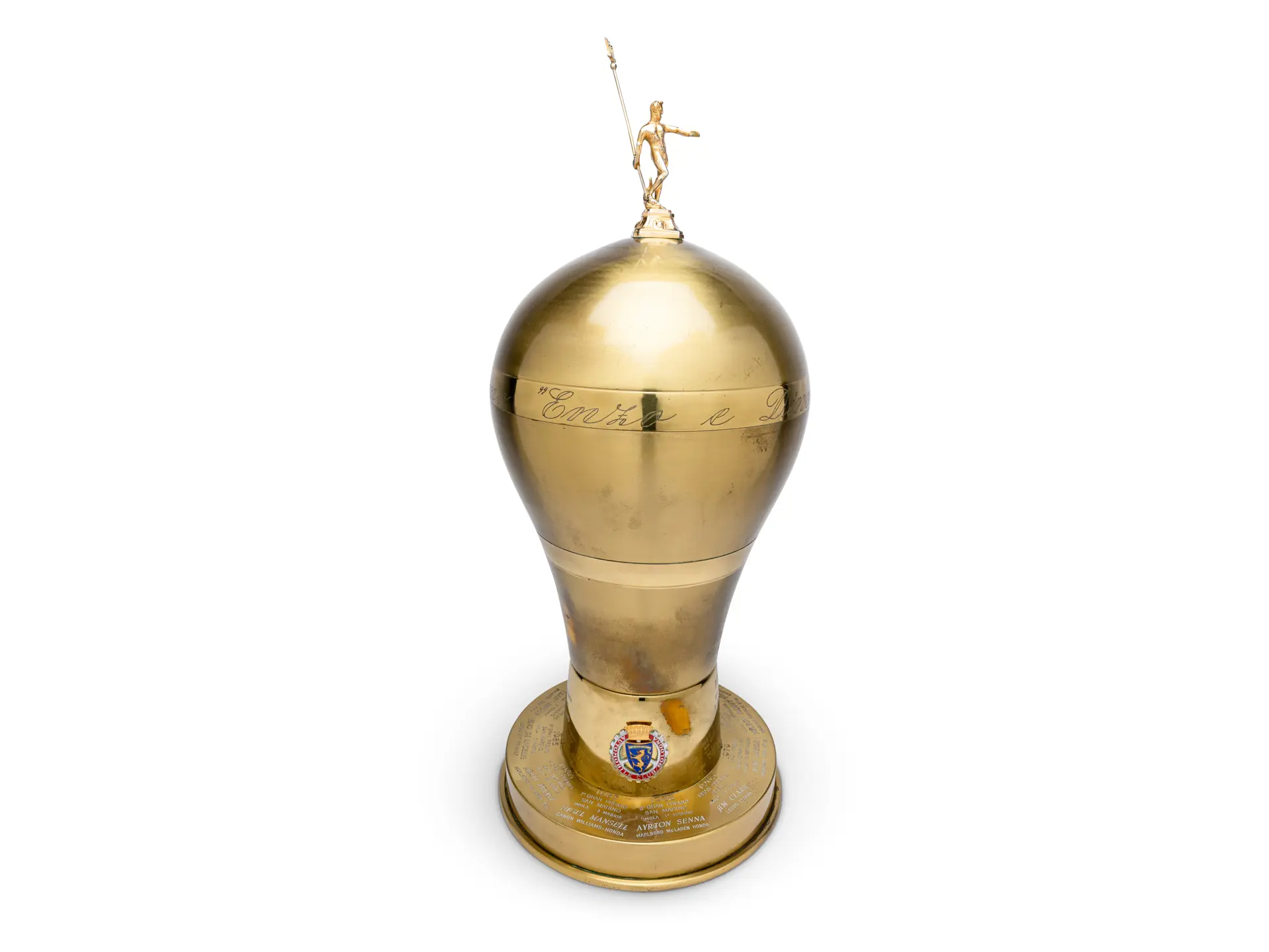 1992 San Marino Grand Prix 1st-Place Trophy | Nigel Mansell’s Legacy ...