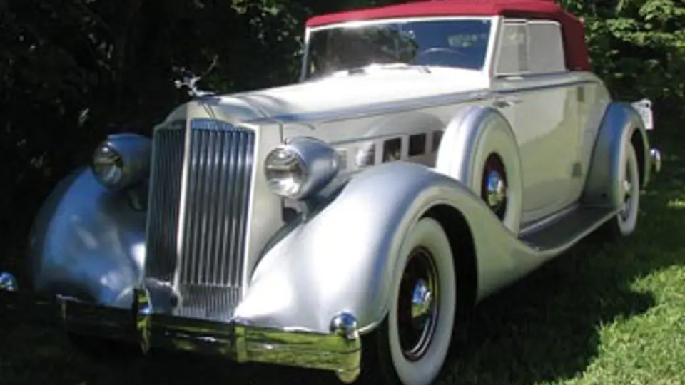 1936 Packard Super Eight Model 1404 Coupe Roadster | The Florida Collector Car Auction 2007 | RM ...