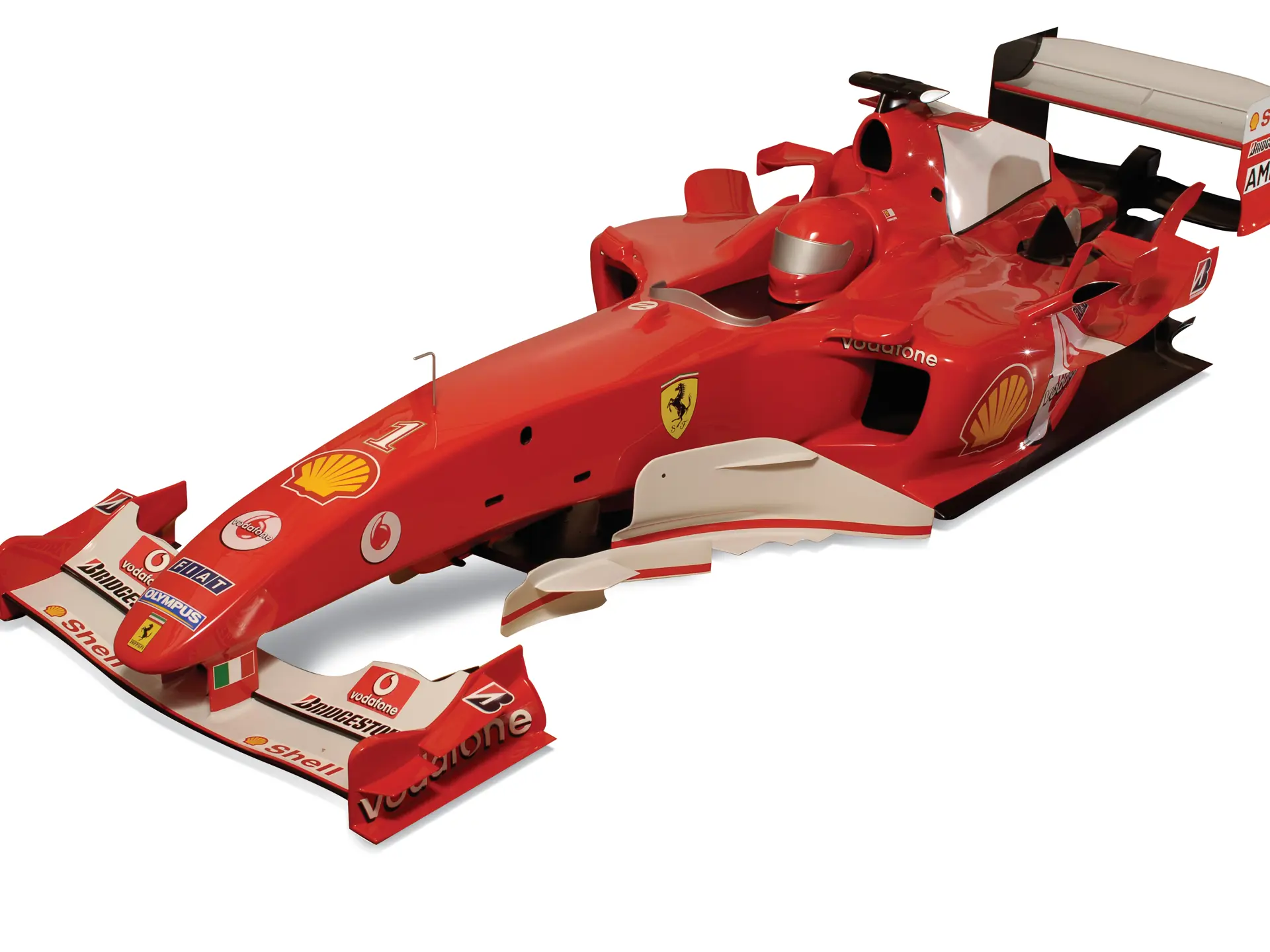 Wind Tunnel Model - Ferrari F2004, Scale 1:2, 2004 | Ferrari – Leggenda ...