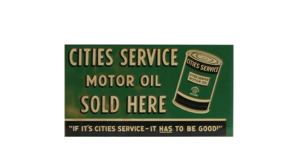 CITIES SERVICE SIGN | Private Collection of Tom & Marlene Stackhouse ...