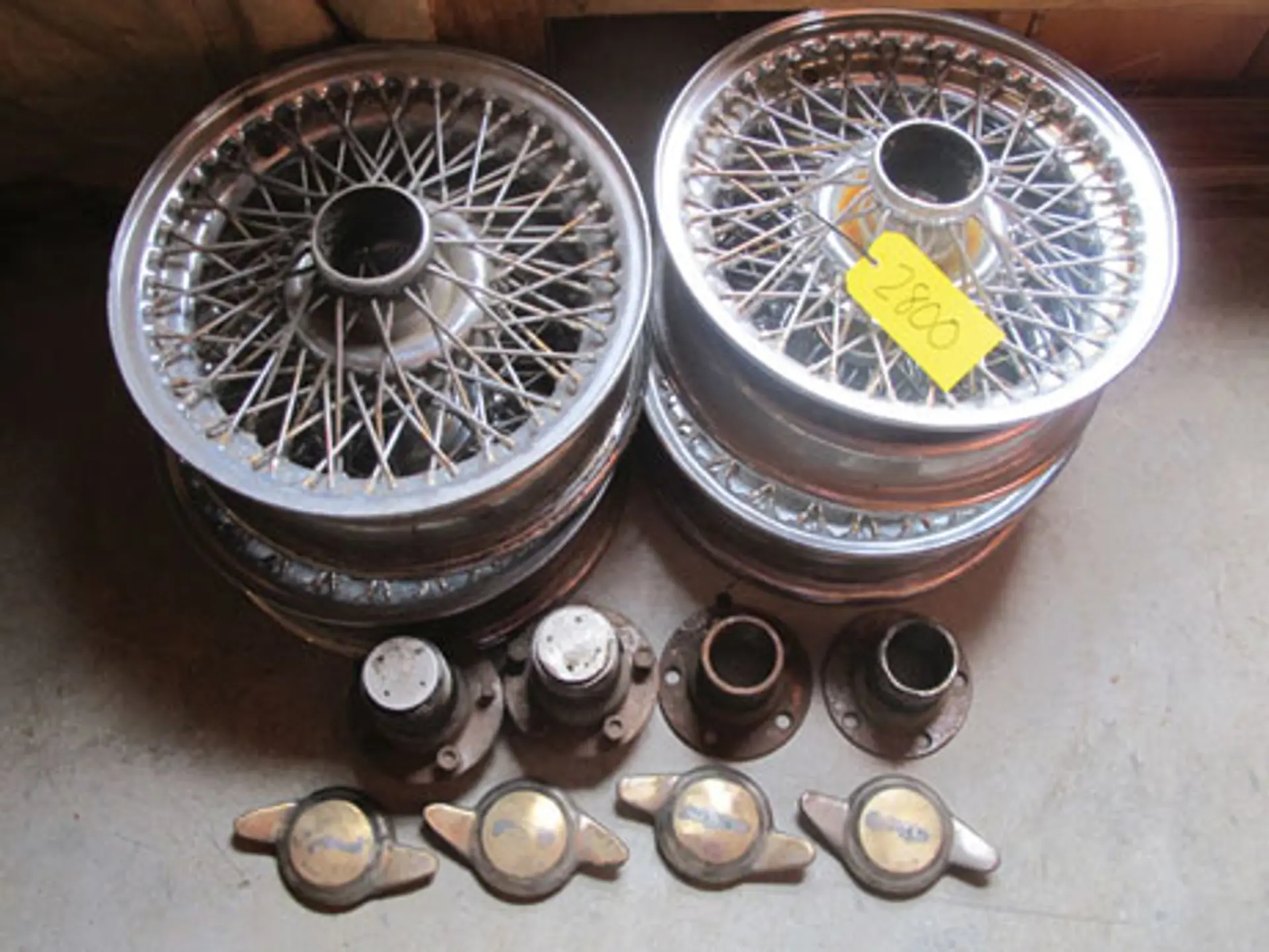 Rudge 15-inch Wire Wheels | The Bennett Collection | RM Sotheby's