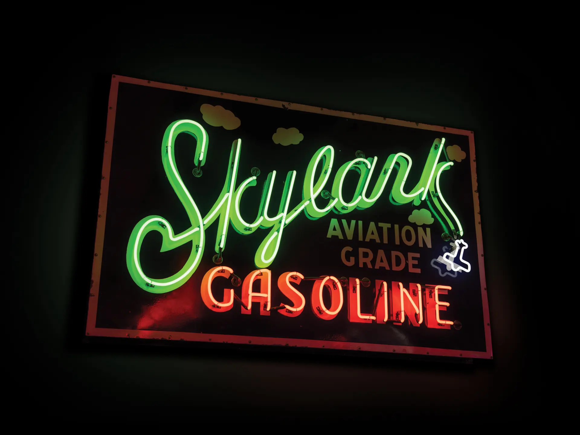 Skylark Gasoline Neon Sign | The Dingman Collection | RM Sotheby's