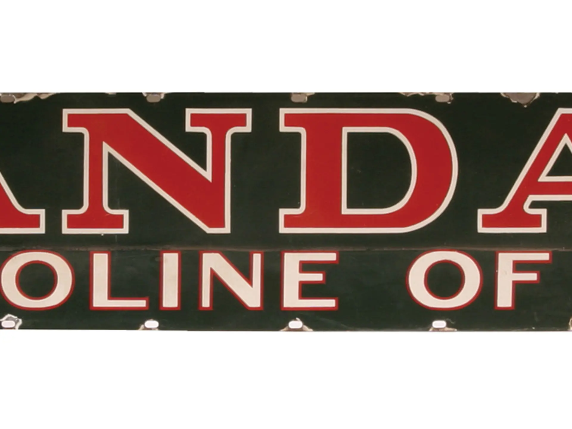 Standard: The Gasoline of Quality Sign | Vintage Motor Cars of Hershey ...