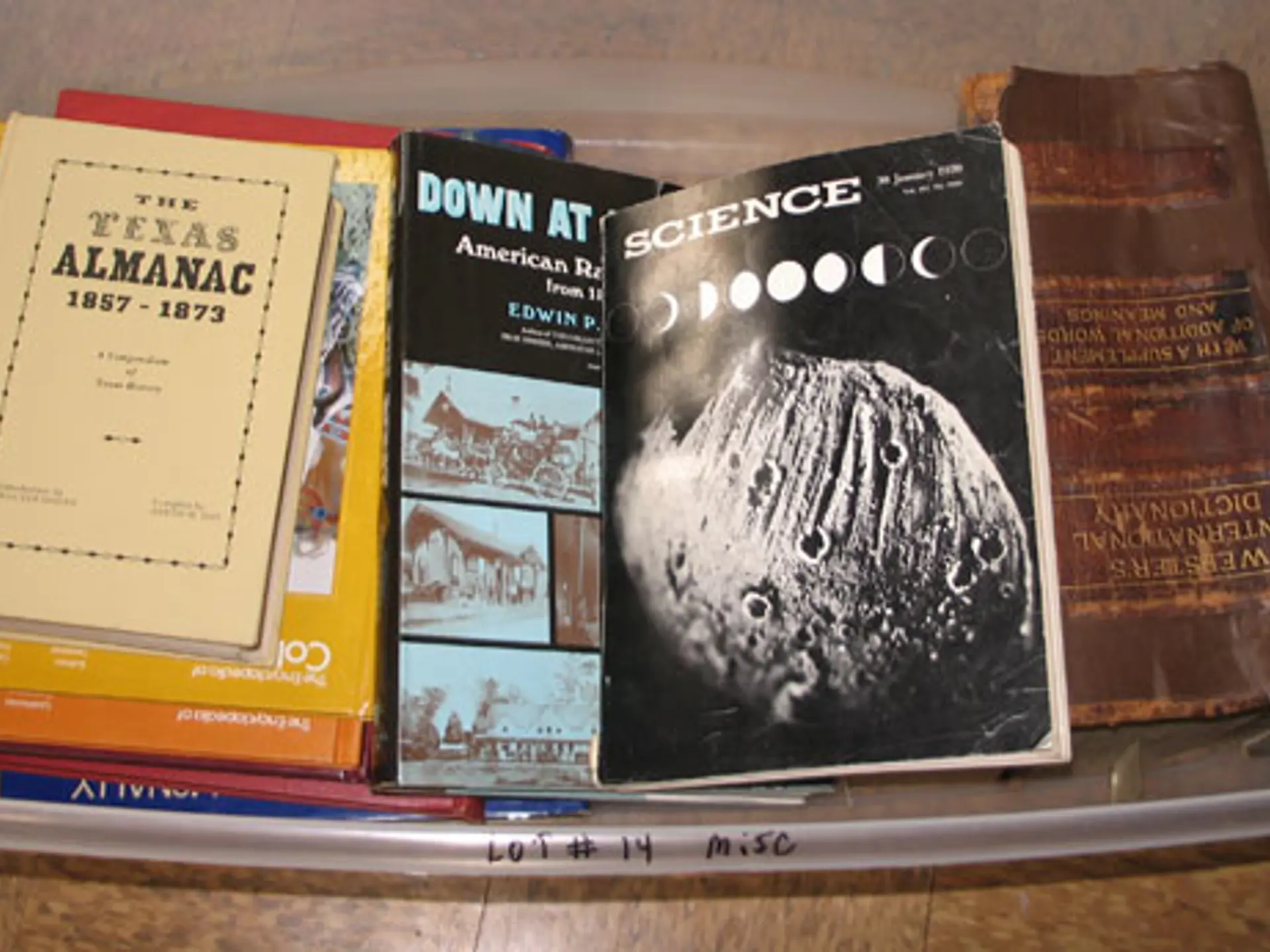 1 box of Miscellaneous Books | The Pate Collection | RM Sotheby's