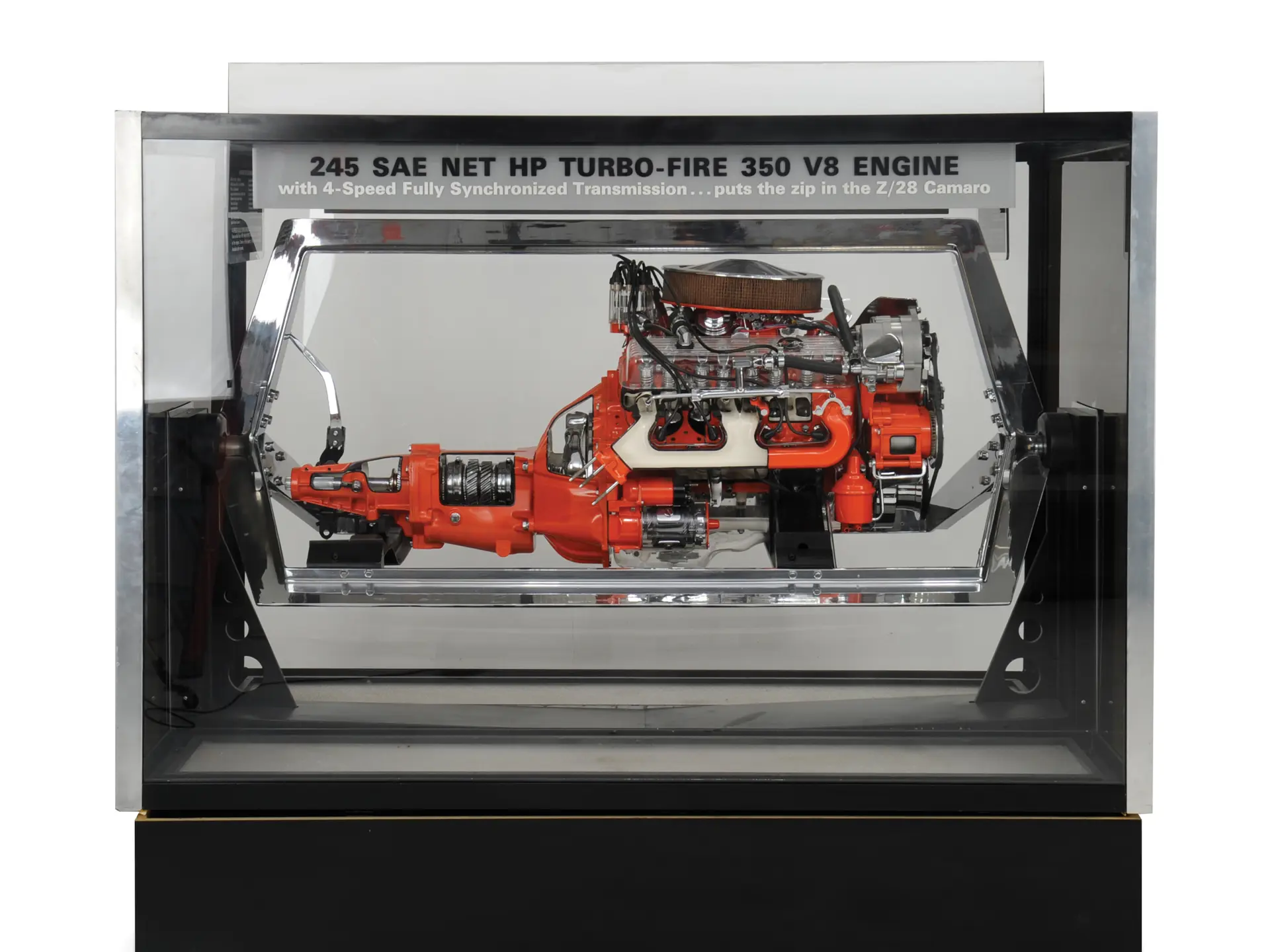 Chevrolet Turbo-Fire 350 V8 Engine and Transmission Cutaway Model | New ...