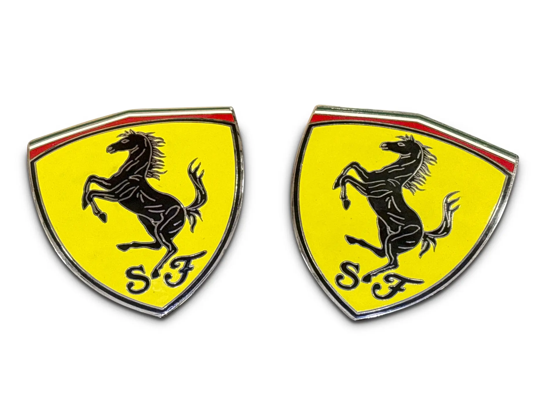 Two Ferrari Cavallino Rampante Shields by Jean Baracat | The Cohen ...