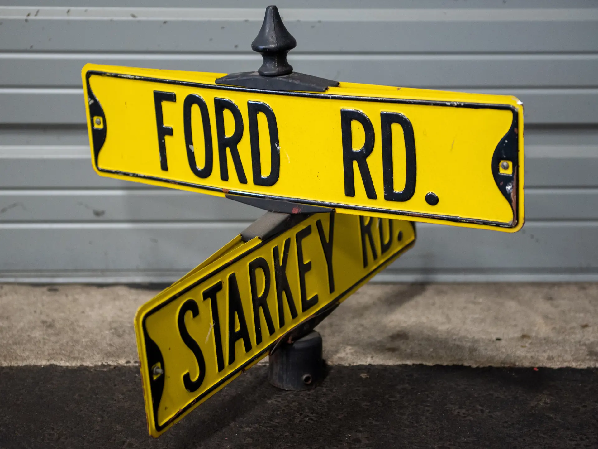 Ford and Starkey Rd. Street Signs | Auburn Fall 2021 | RM Sotheby's