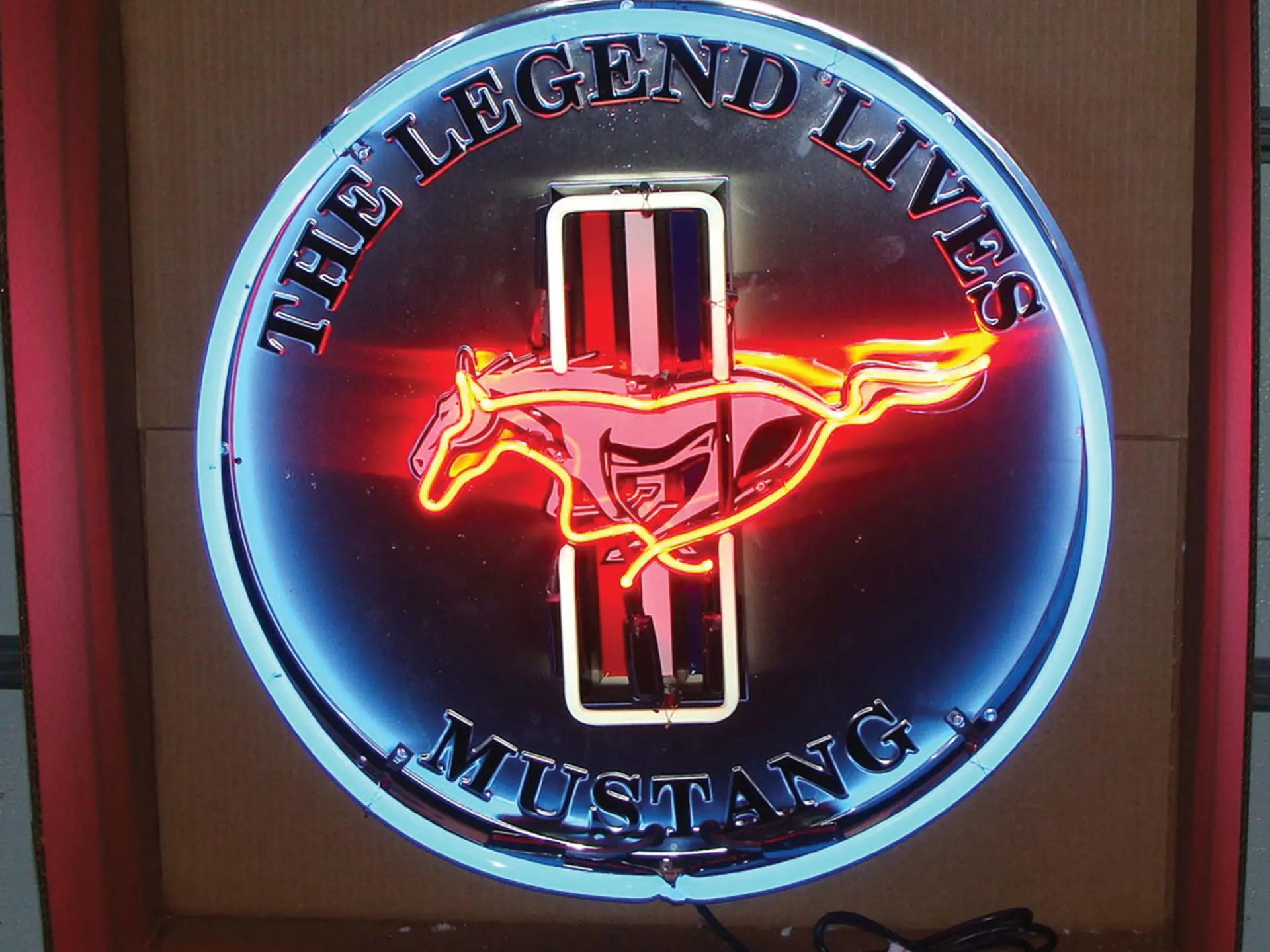 Mustang The Legend Lives Neon | Auburn Spring 2014 | RM Sotheby's