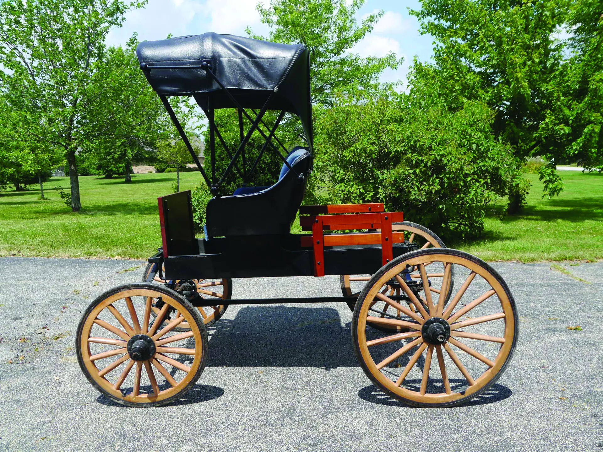 Miniature Farm Wagon by Justin Carriage works | Auburn Fall 2016 | RM ...