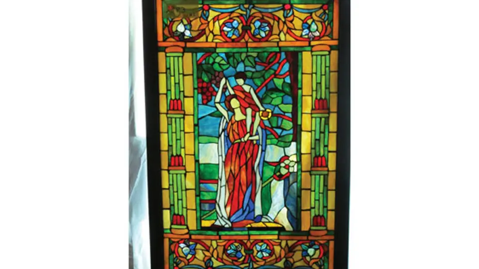 Two Separate Stained-Glass Windows | The Bennett Collection | RM Sotheby's