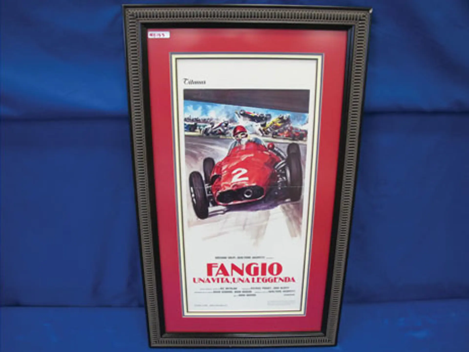 Fangio Framed Movie Poster | Auburn Fall 2012 | RM Sotheby's