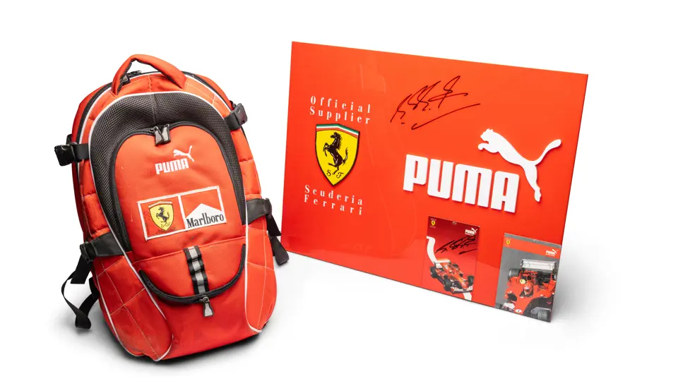 2003 Scuderia Ferrari Formula 1 Season Launch Signed Press Pack, Fomex ...