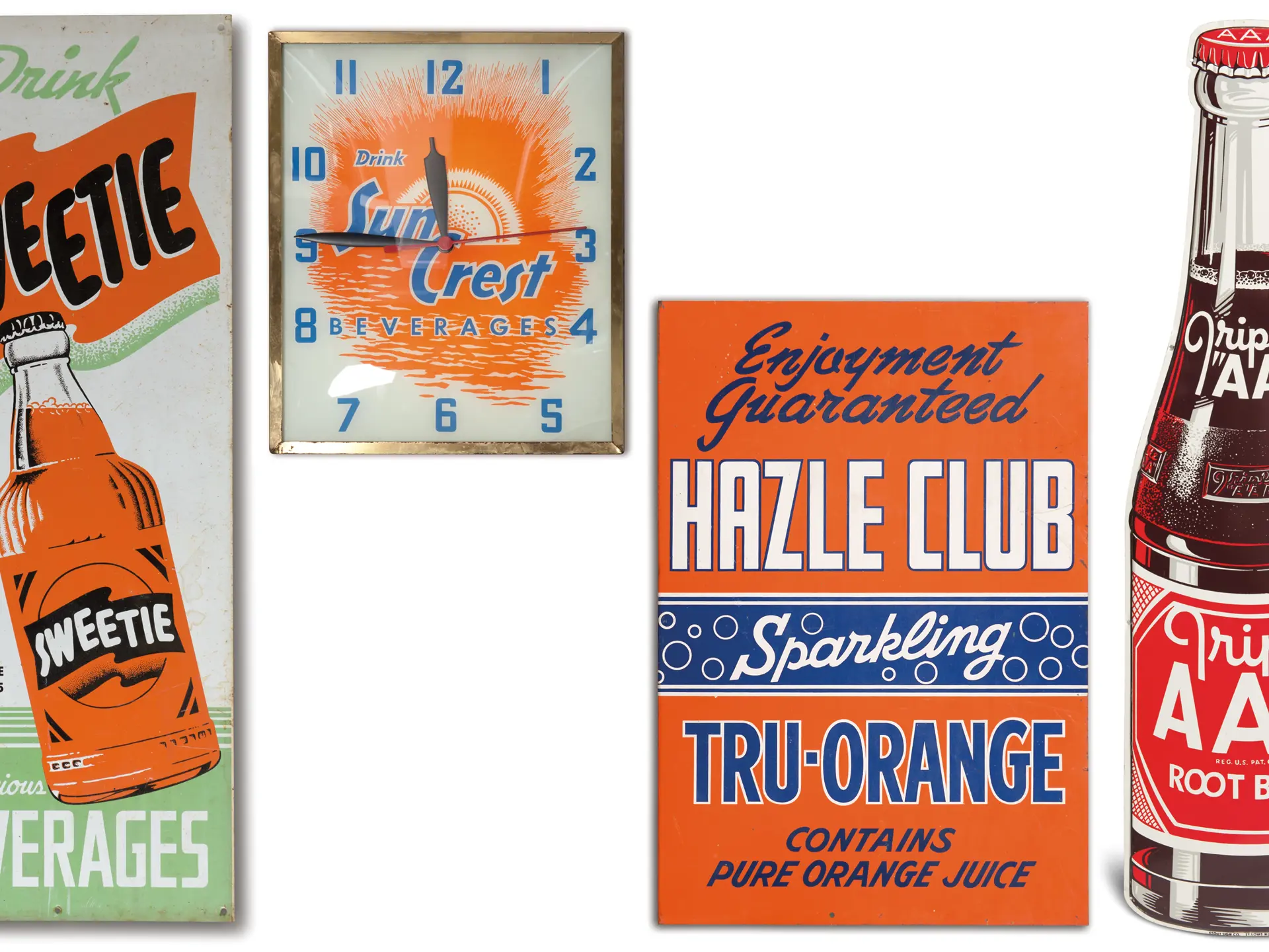 Four Soda Signs | The Dingman Collection 2012 | RM Sotheby's
