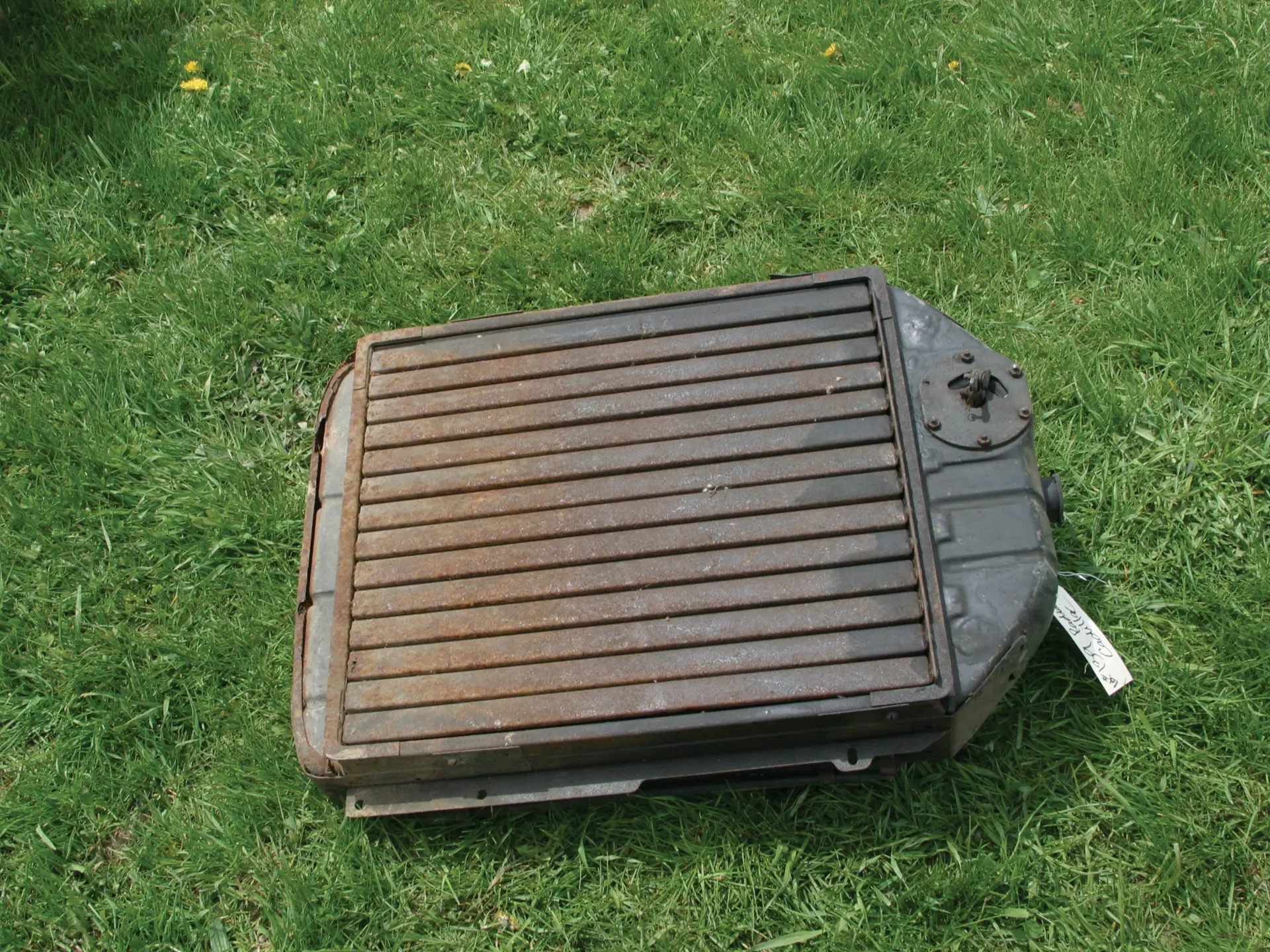 1928-1930 Cadillac Radiator with Shutter Assembly | The J.C. Stevens ...