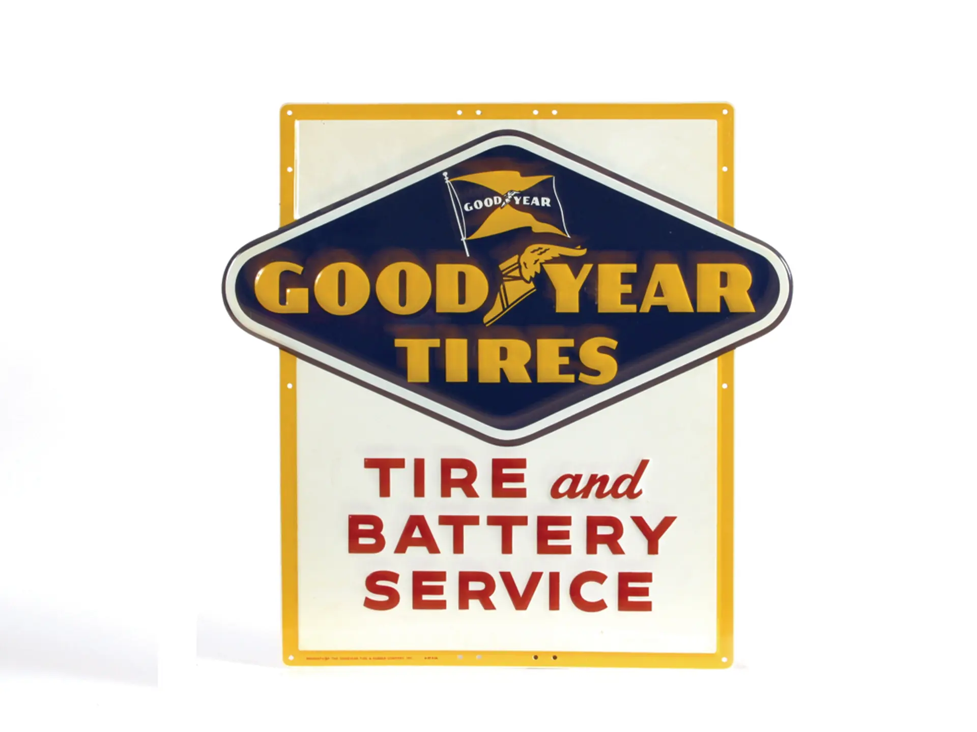 GOODYEAR SIGN | Private Collection of Tom & Marlene Stackhouse | RM ...
