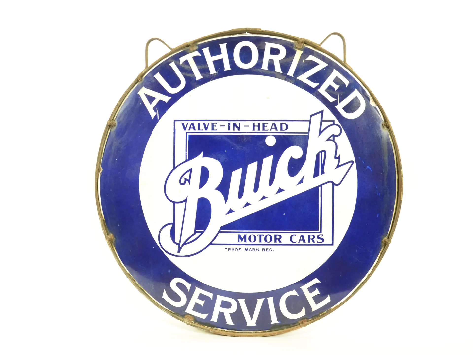 A double-sided Buick Authorized Service sign with hanger. | Auburn ...