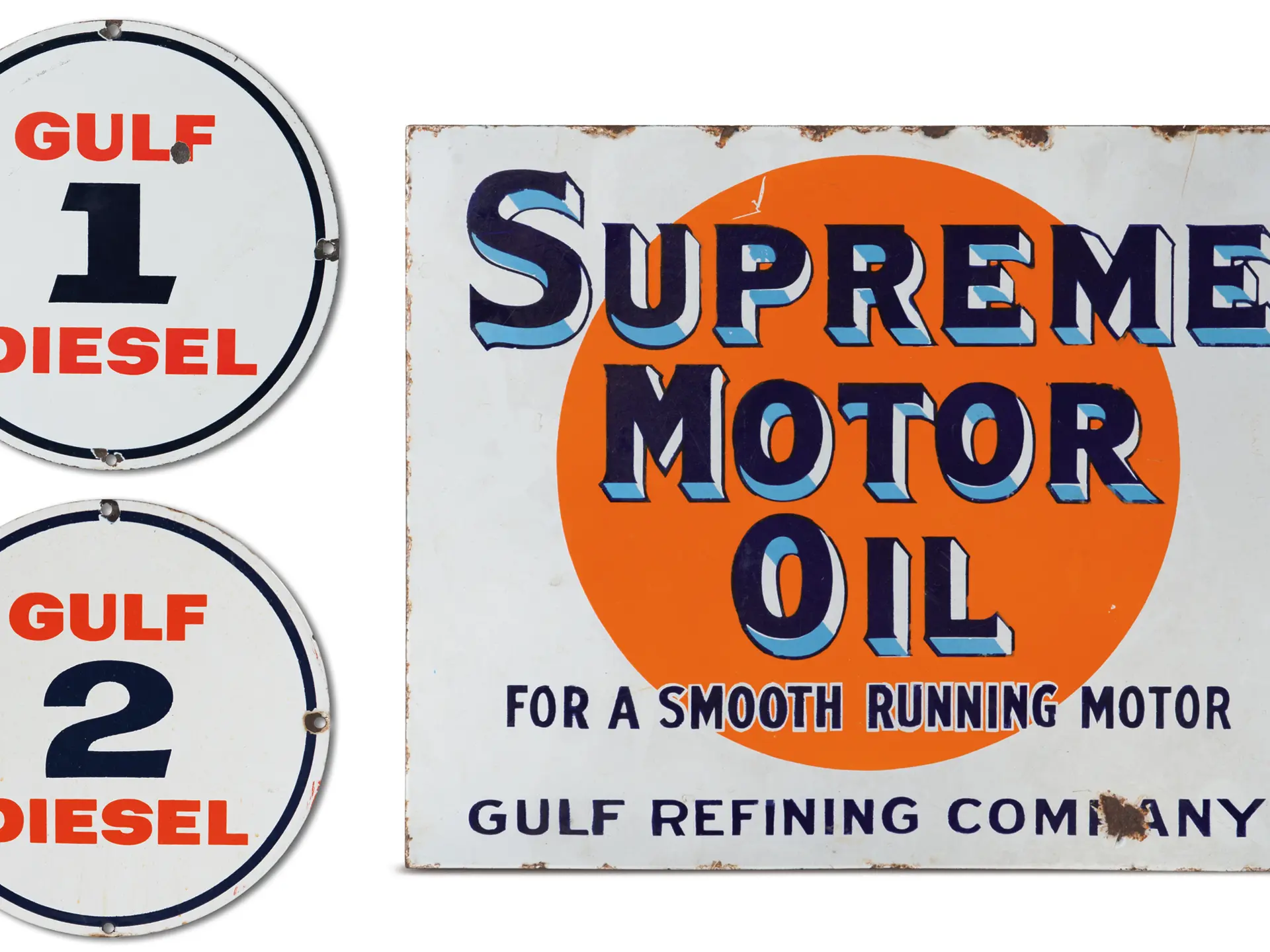 Three Gulf Signs | The Dingman Collection 2012 | RM Sotheby's