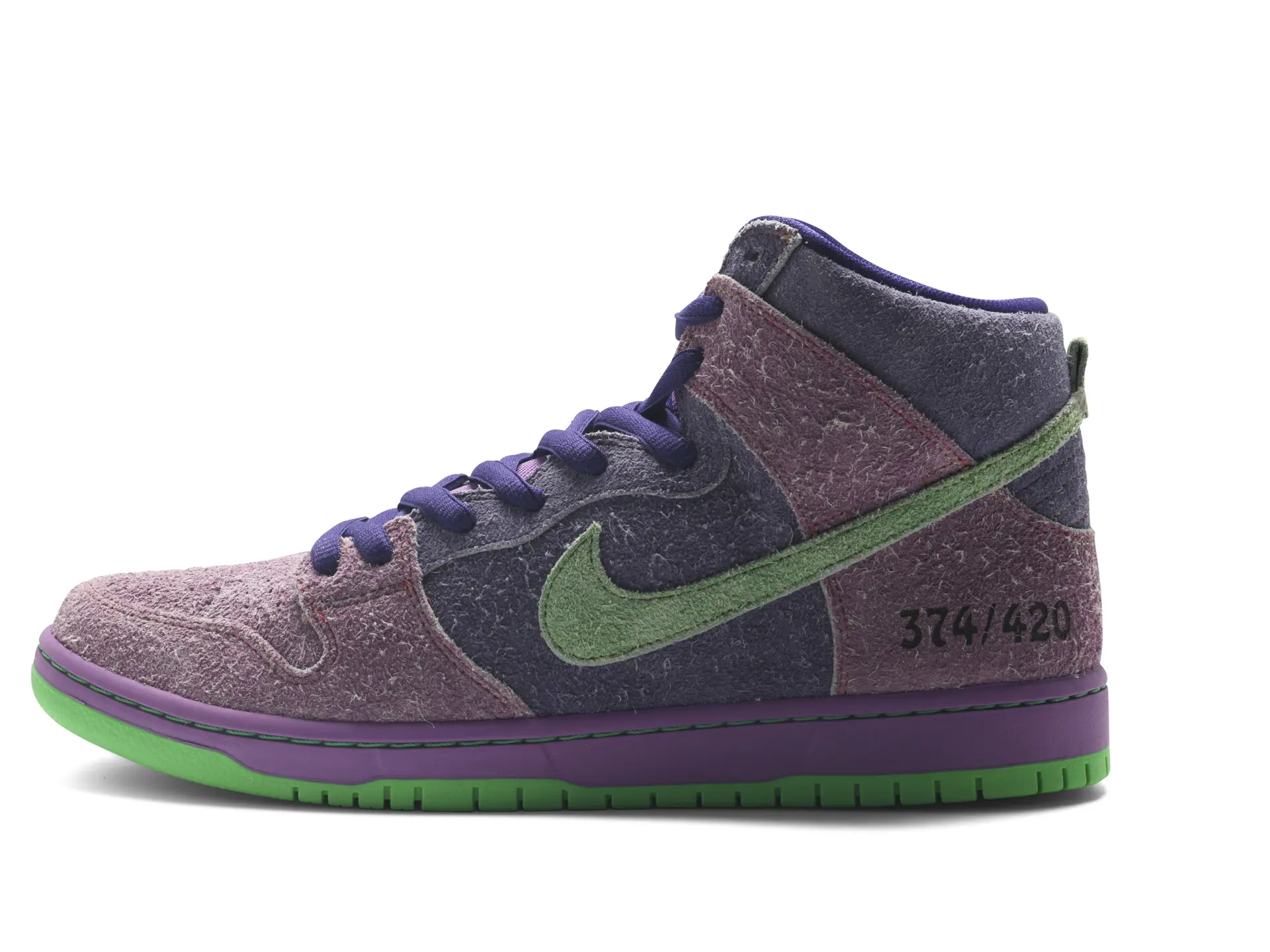 Nike SB Dunk High Reverse Skunk 420 Familia Skateshop | Size 12 | Dare ...