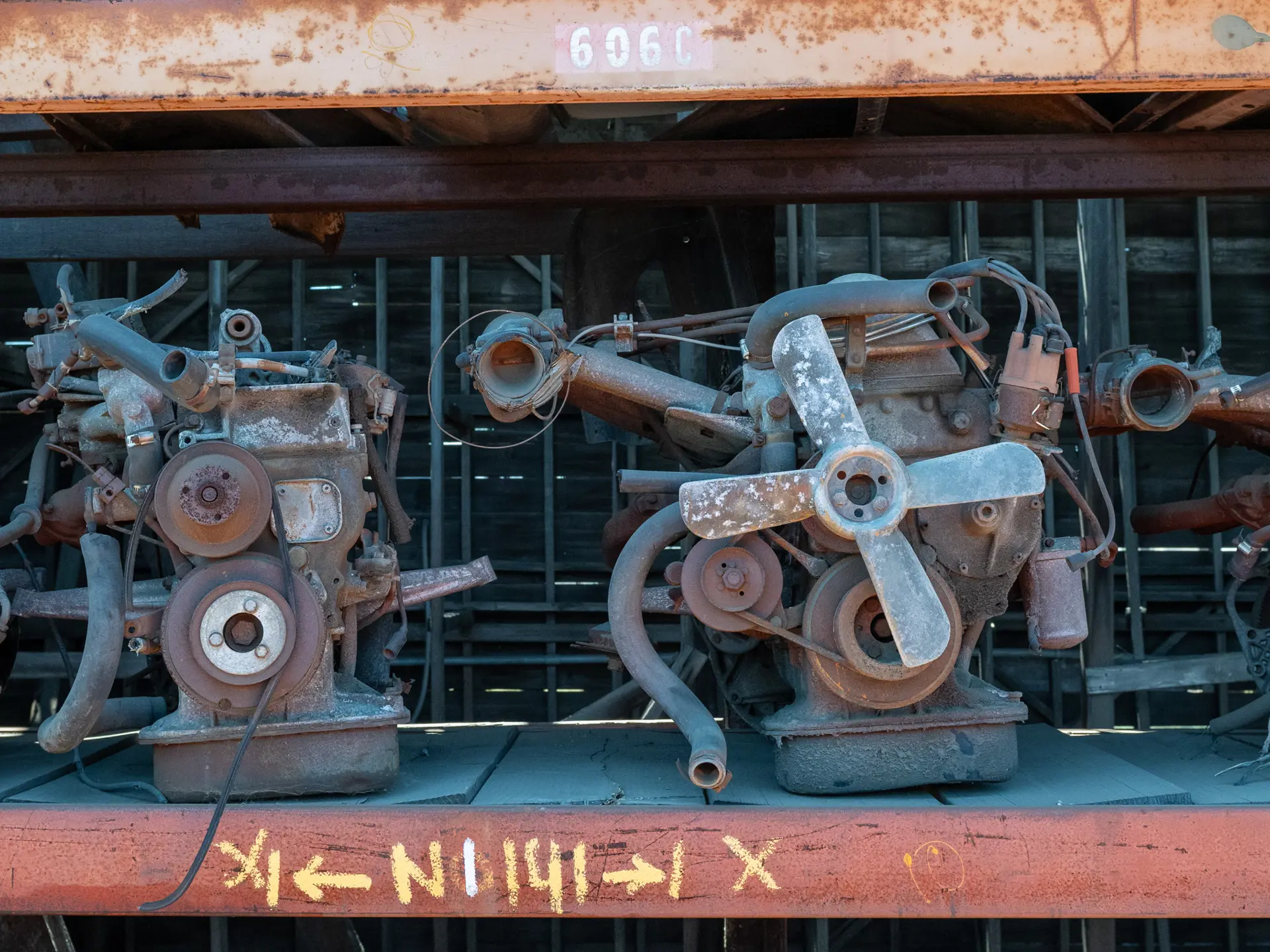 Four Mercedes-Benz Engines | The Junkyard: Online | RM Sotheby's