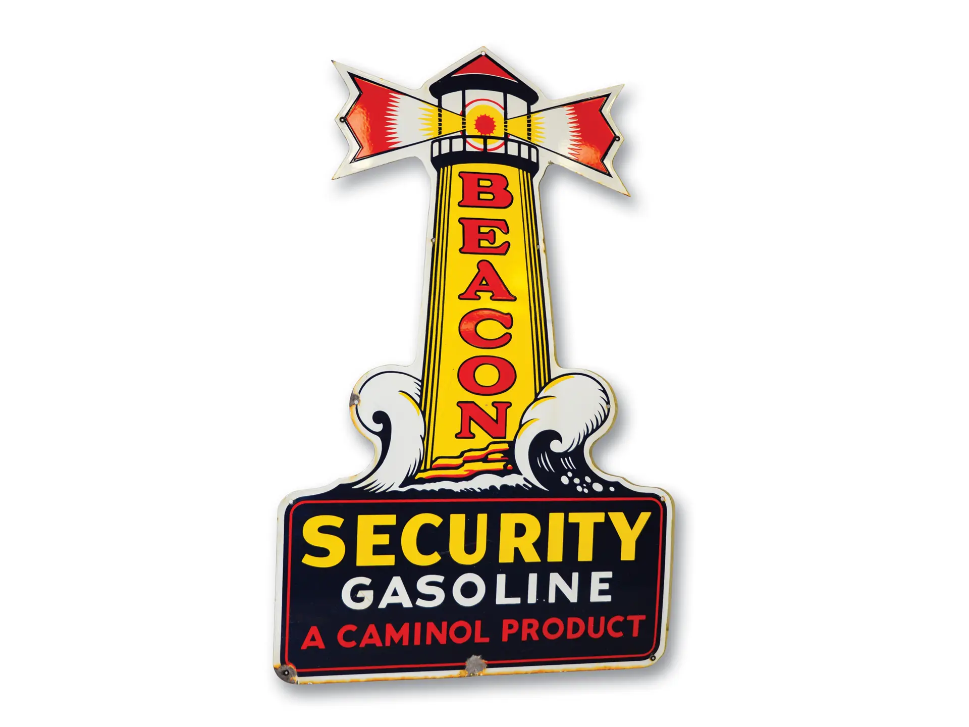 Beacon Security Gasoline Sign | Auburn Spring 2019 | RM Sotheby's