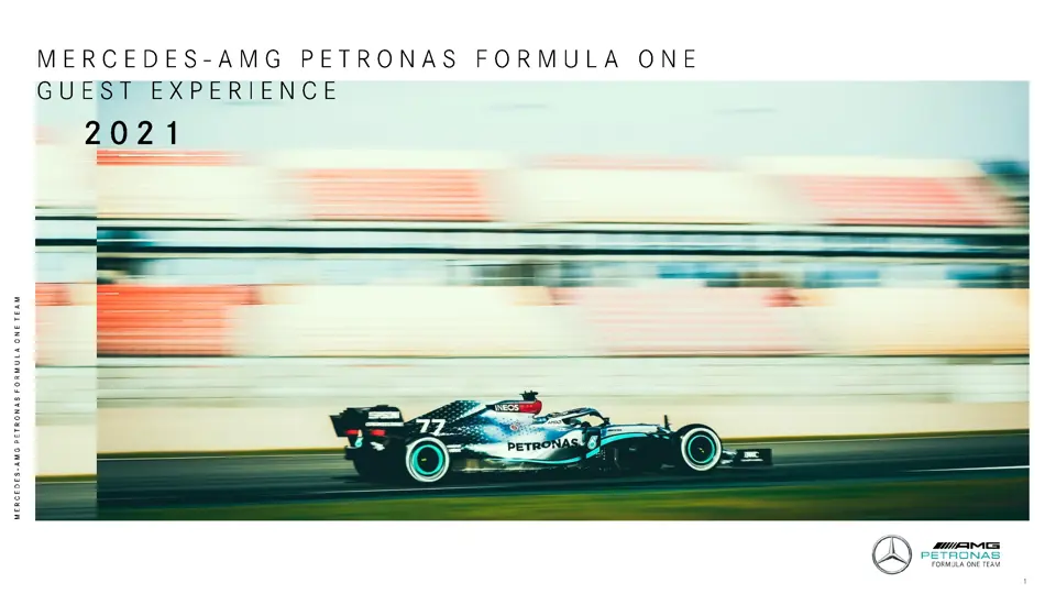 Mercedes-AMG Petronas Formula 1 Race Weekend Experience, 2021 | #Race ...