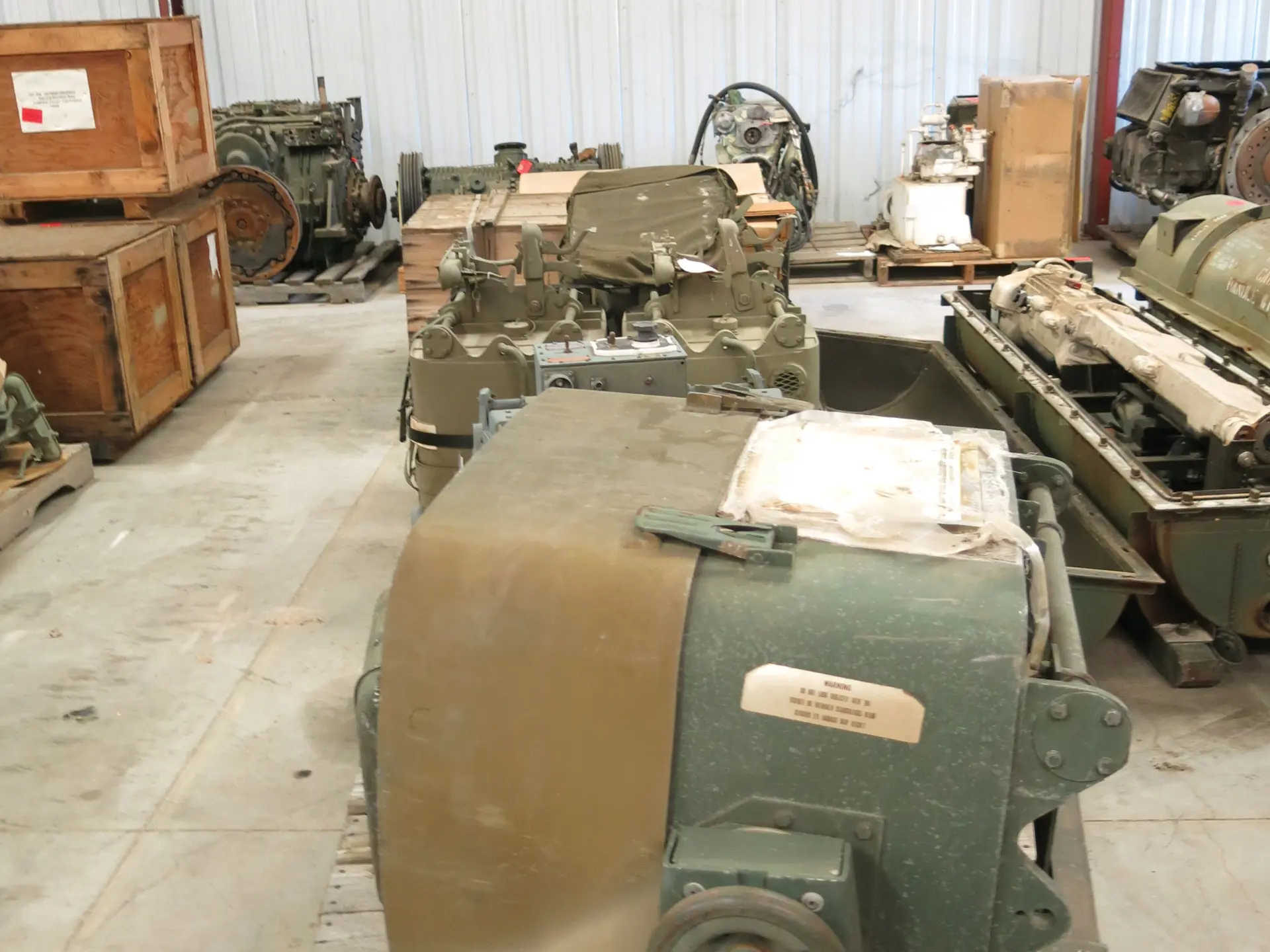 One Lot Of Search Lights And One Large Light On Base | The Littlefield ...