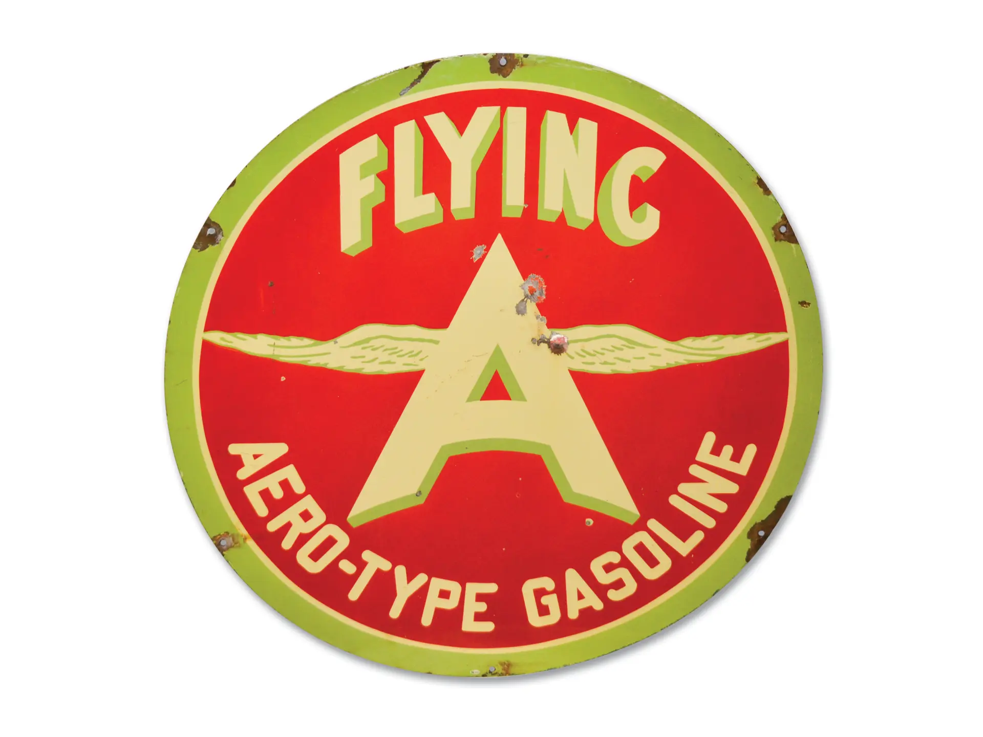 Flying A Aero-Type Gasoline Sign | Auburn Spring 2019 | RM Sotheby's