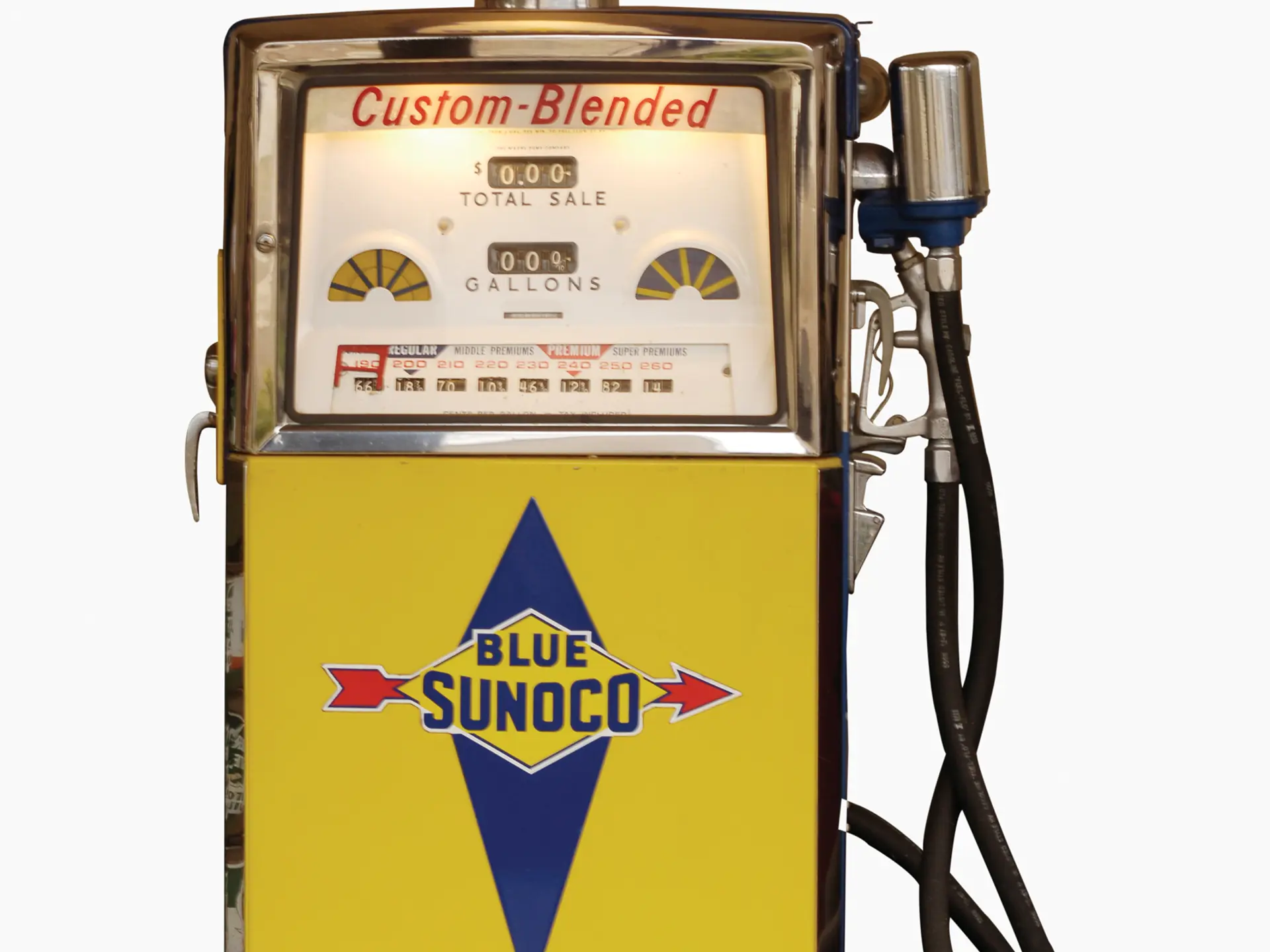 BLUE SUNOCO GAS PUMP | The Ponder Collection | RM Sotheby's