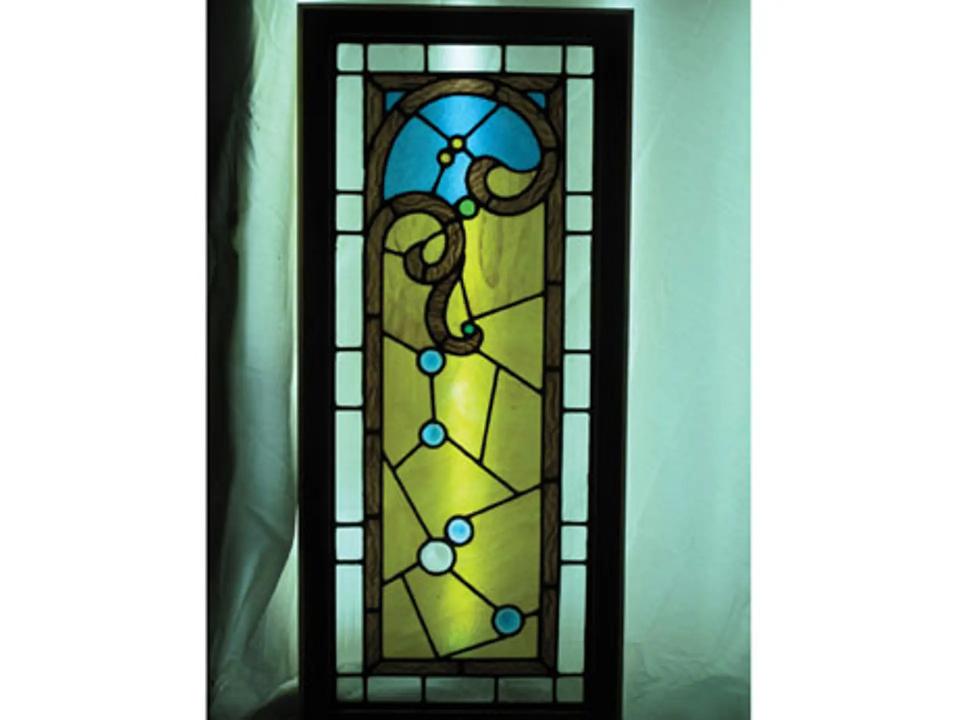 Two Separate Pieces of Stained-Glass | The Bennett Collection | RM ...