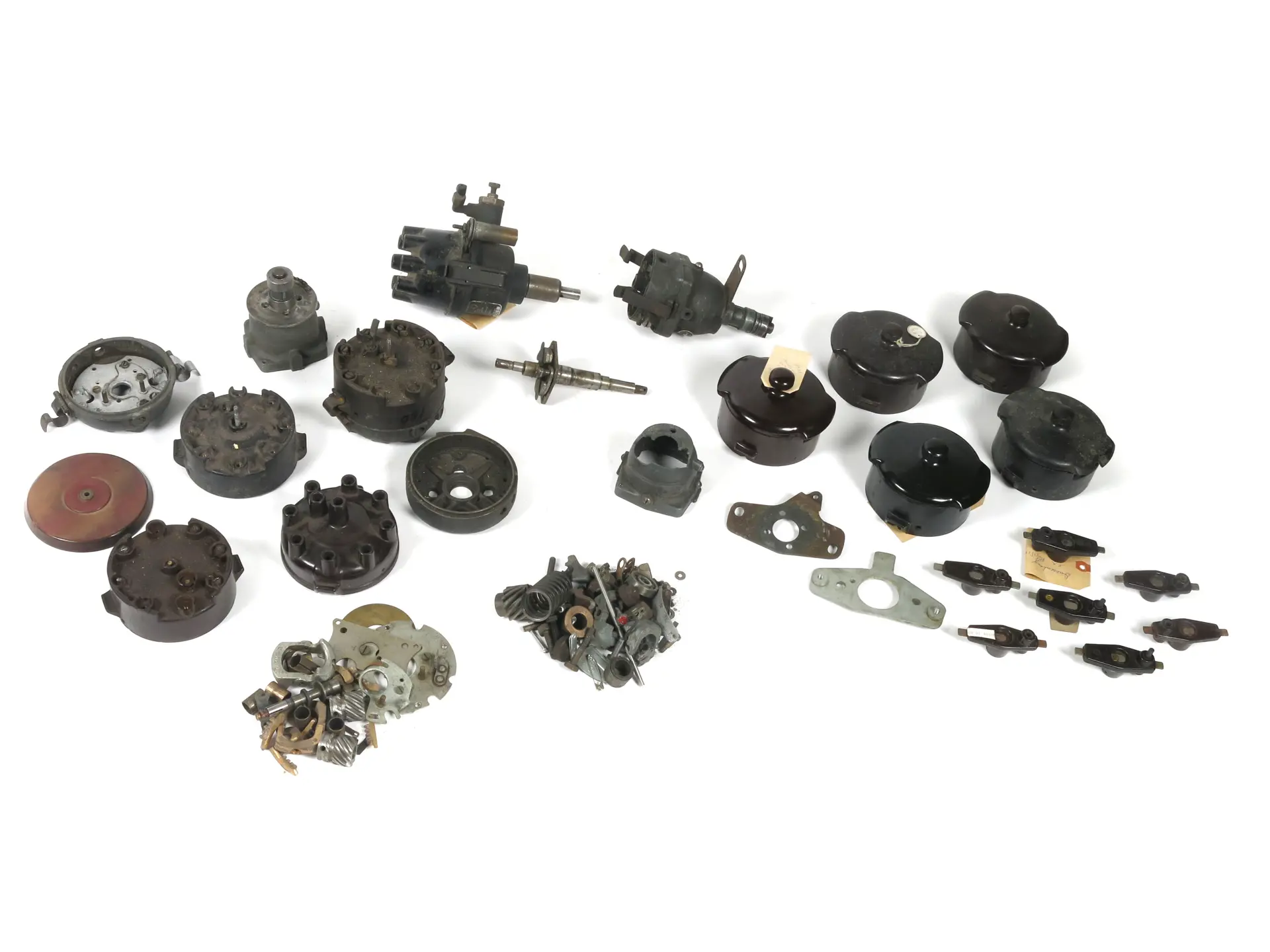 (2) Boxes Duesenberg Mallory Distributor, Distributor Parts ...