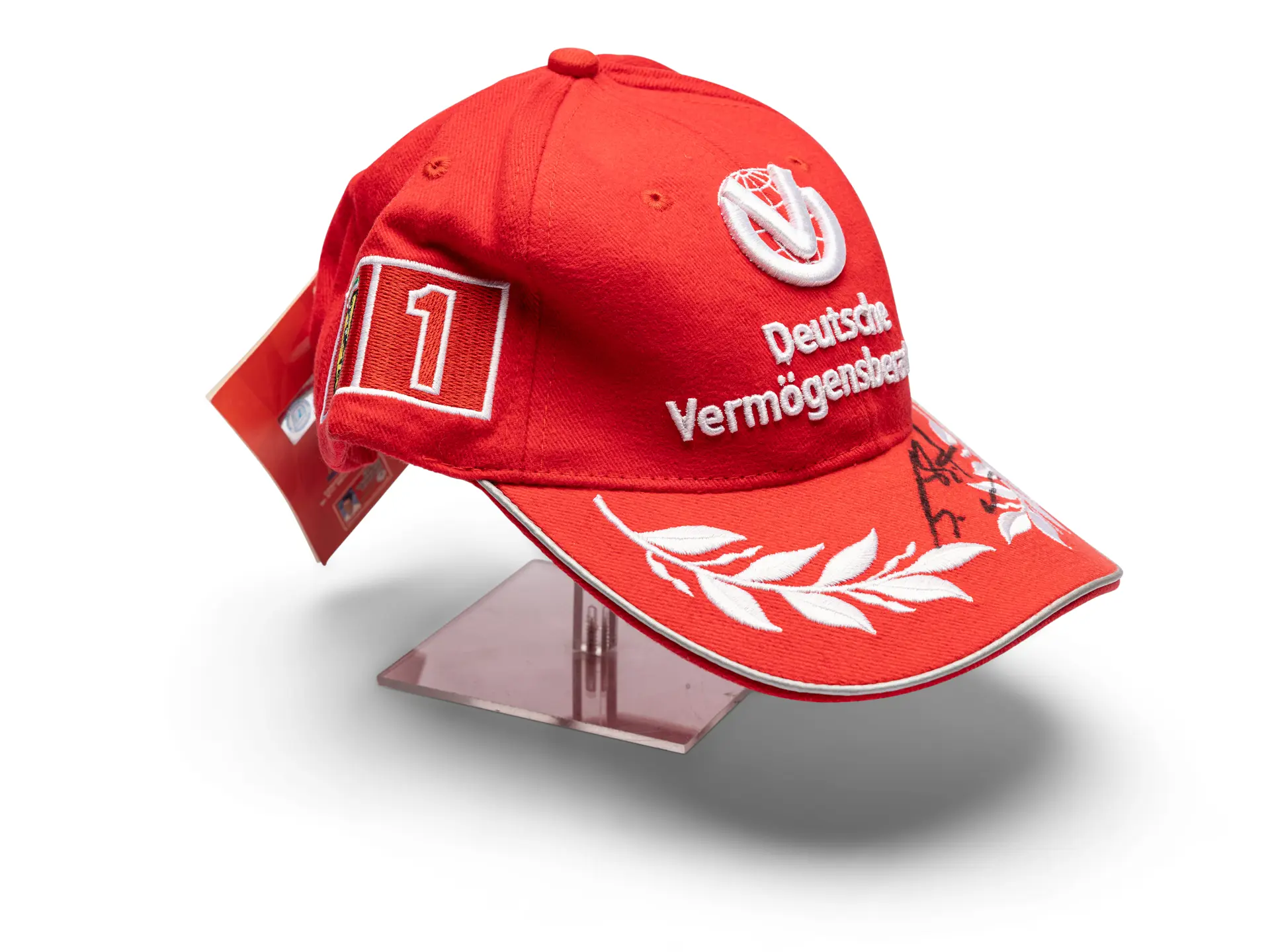 2000 Michael Schumacher Scuderia Ferrari Formula 1 Signed Cap | The ...