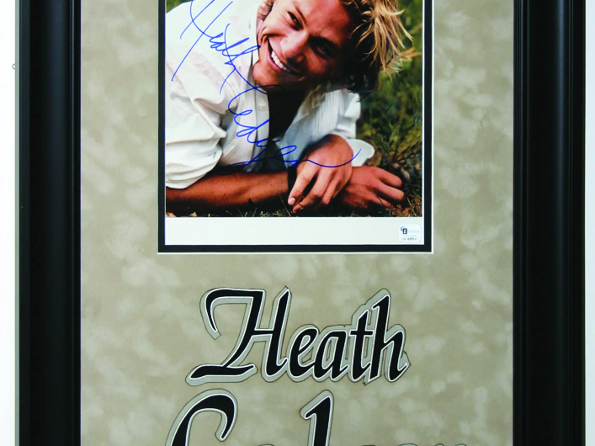Autographed Heath Ledger Poster | Auburn Fall 2010 | RM Sotheby's