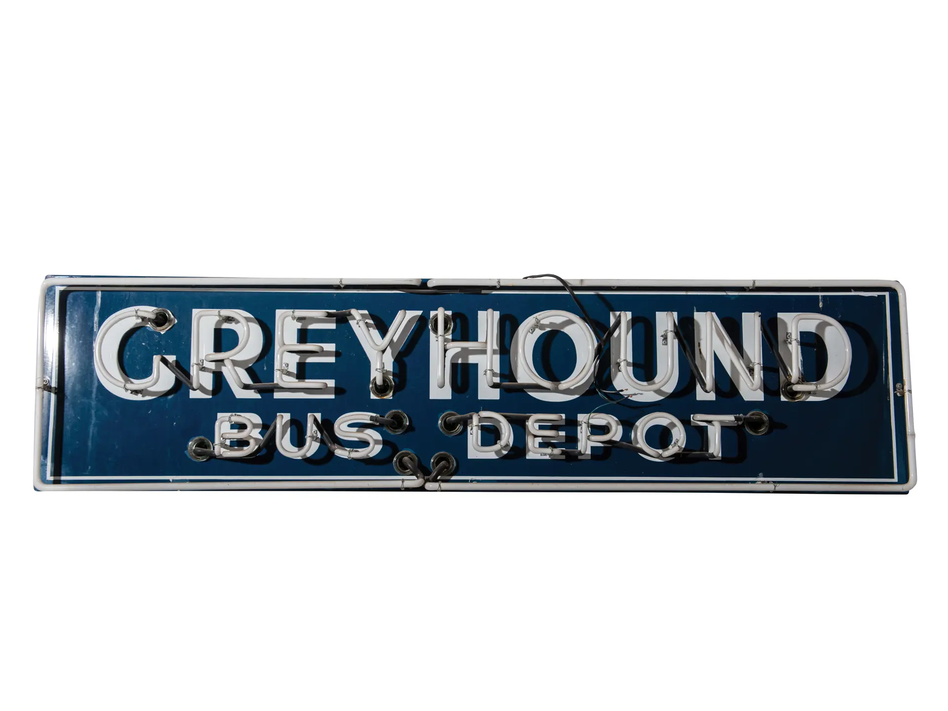 Greyhound Bus Depot Neon Sign | The Dingman Collection | RM Sotheby's