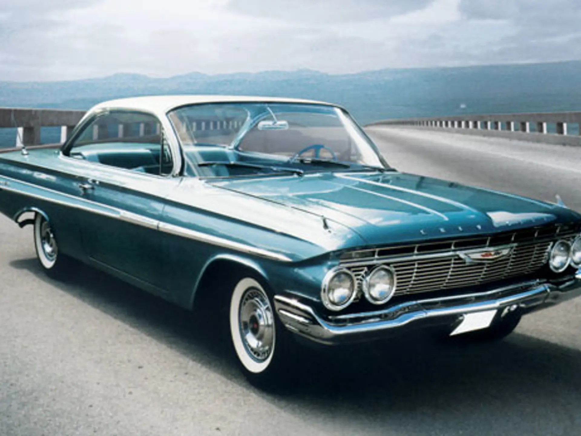 1961 Chevrolet Impala 348 Tri-Power Bubbletop Two-Door Hardtop ...