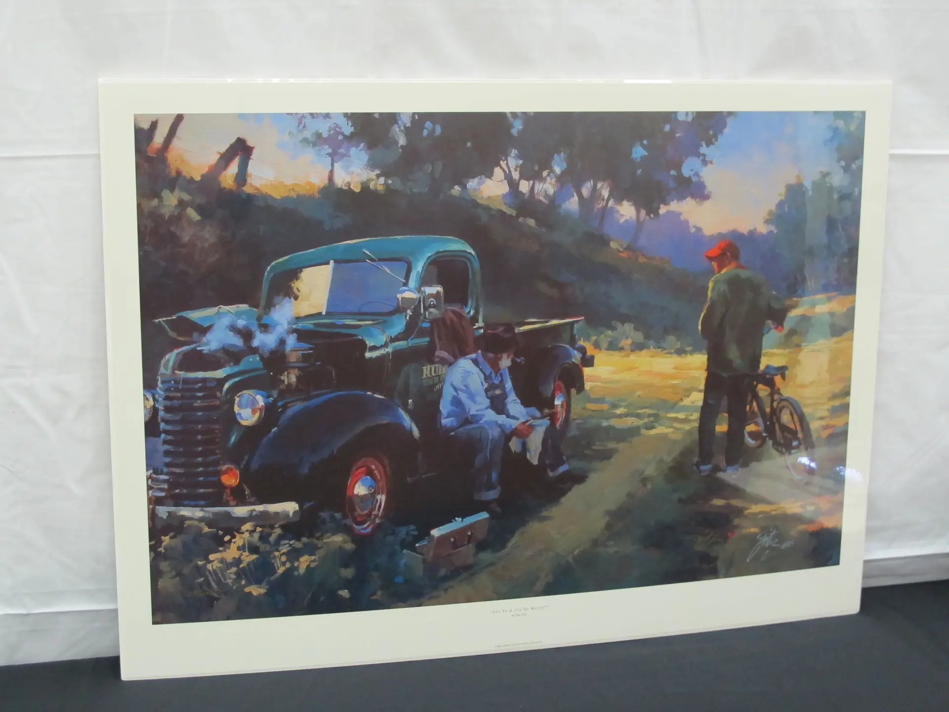 Lot of six items a collection of signed limited edition prints by Tom ...