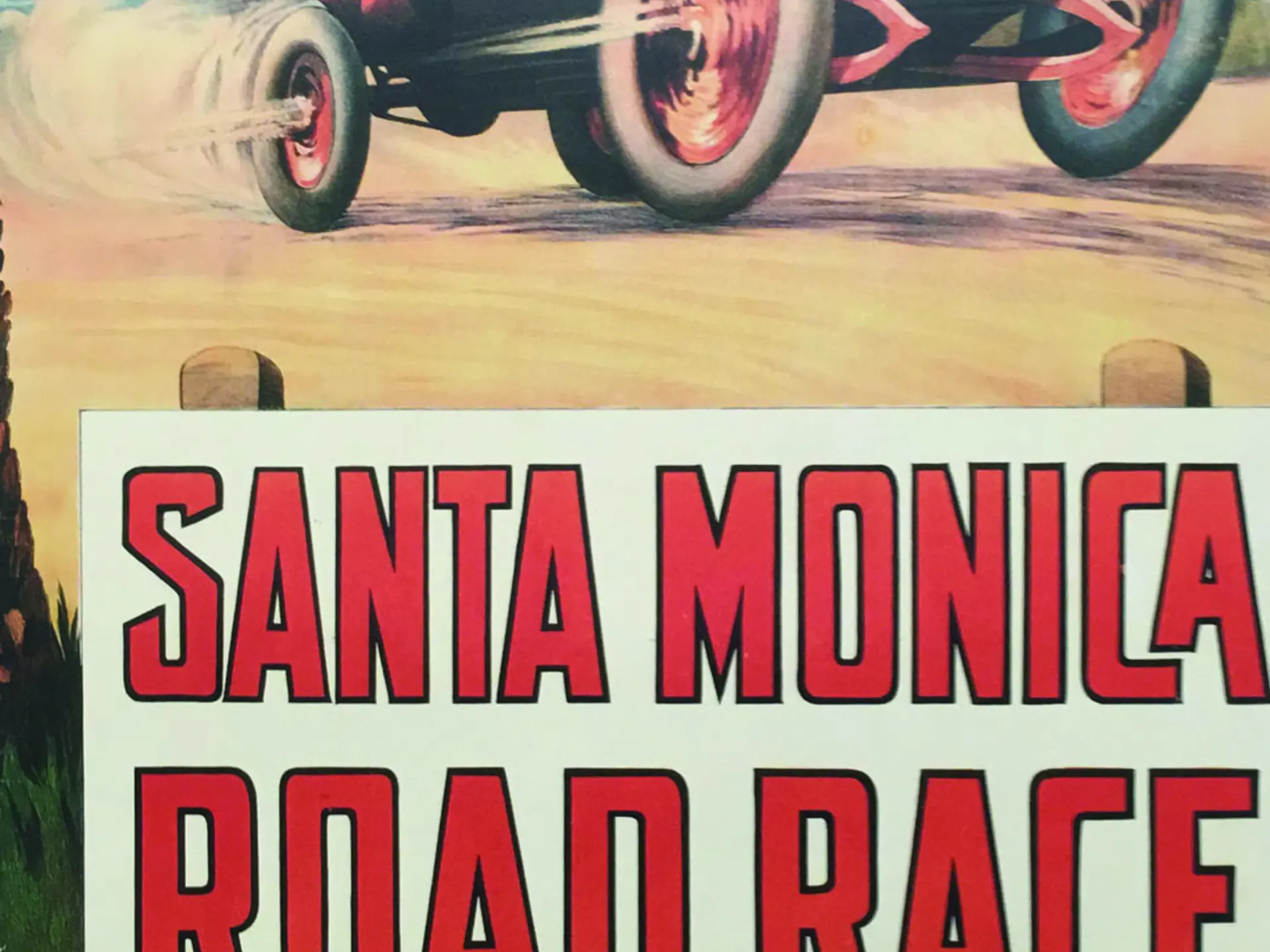 1912 Santa Monica Road Race Poster | Santa Monica 2017 | RM Sotheby's