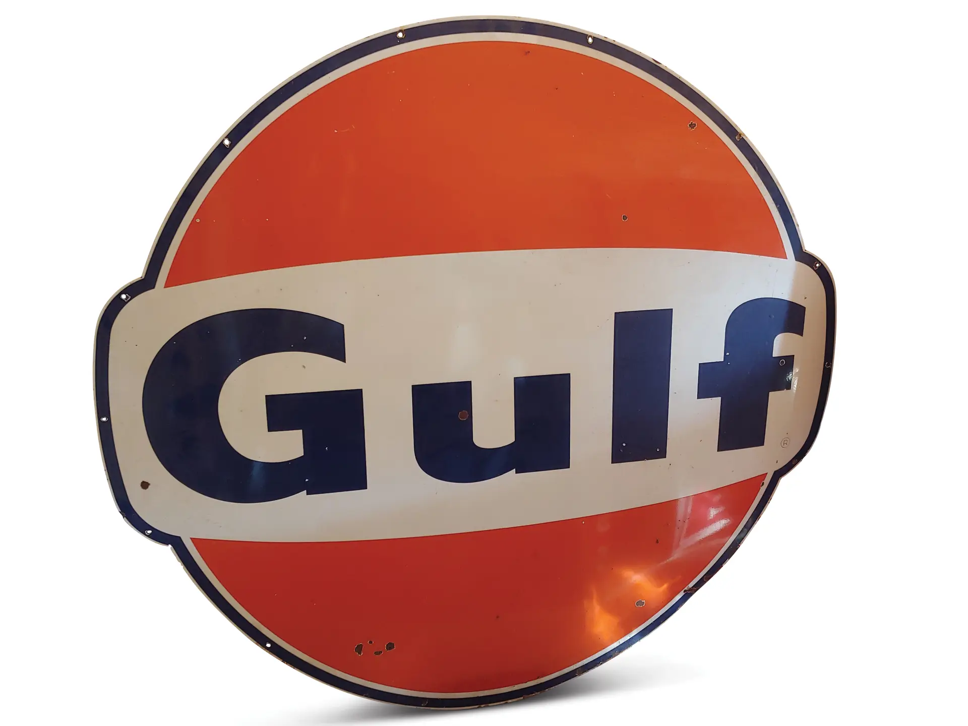 Gulf 'New Logo' Porcelain Identification Sign | Auburn Fall 2019 | RM ...