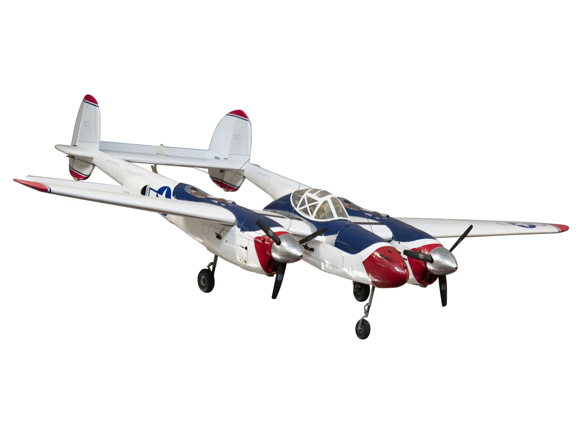 USAAF Lockheed P-38 Lightning Model Airplane | Gene Ponder Collection ...