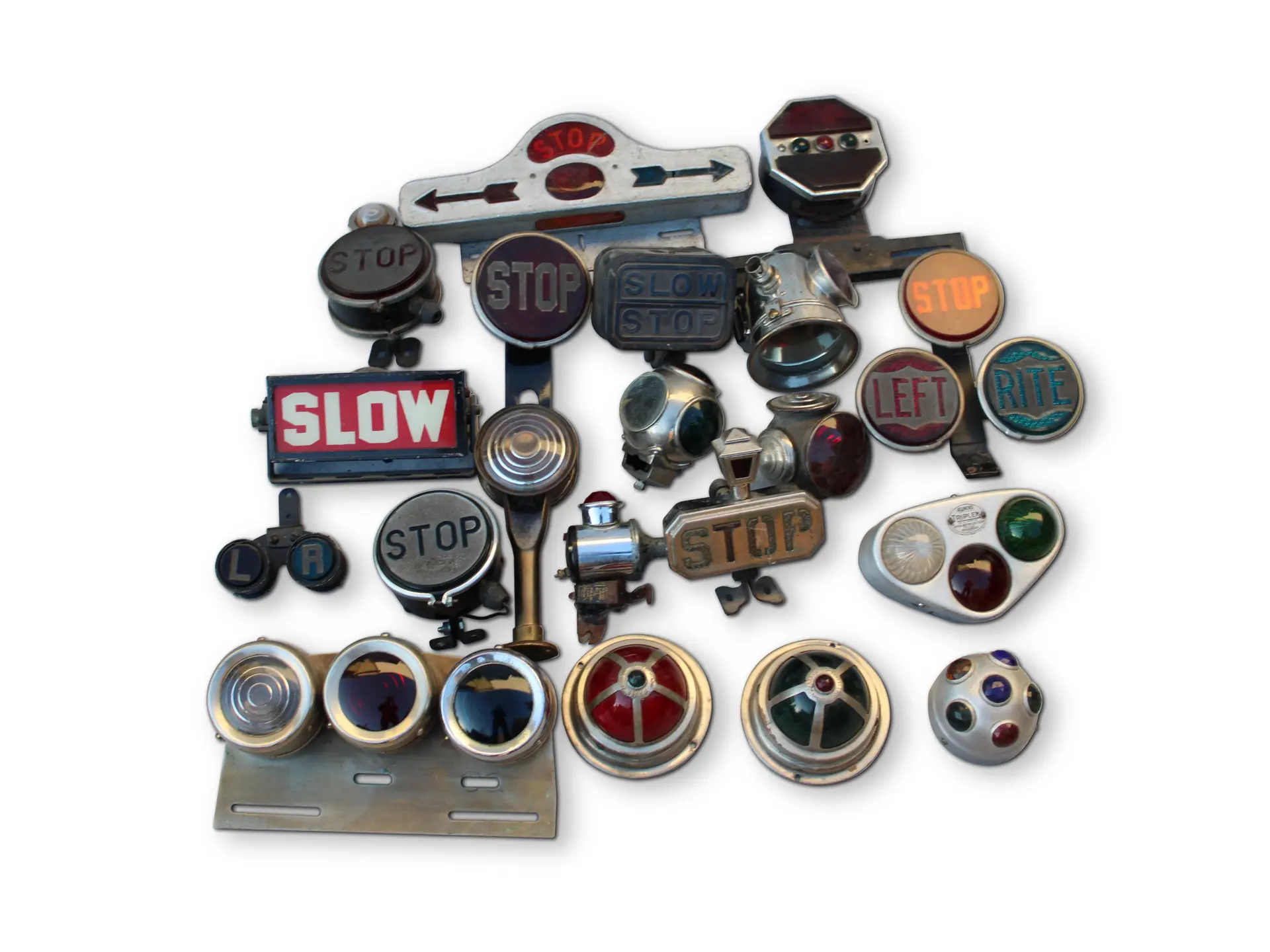 Collection of Accessory Turn Signals and Stop Lights | Hershey 2023 ...