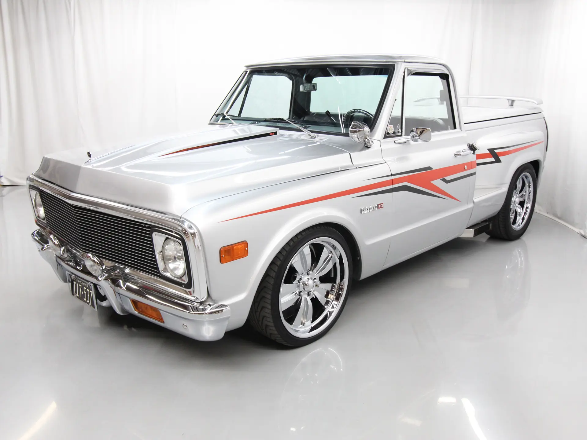 1971 Chevrolet C/10 Cheyenne Stepside Pickup Custom | Auburn Fall 2020 ...