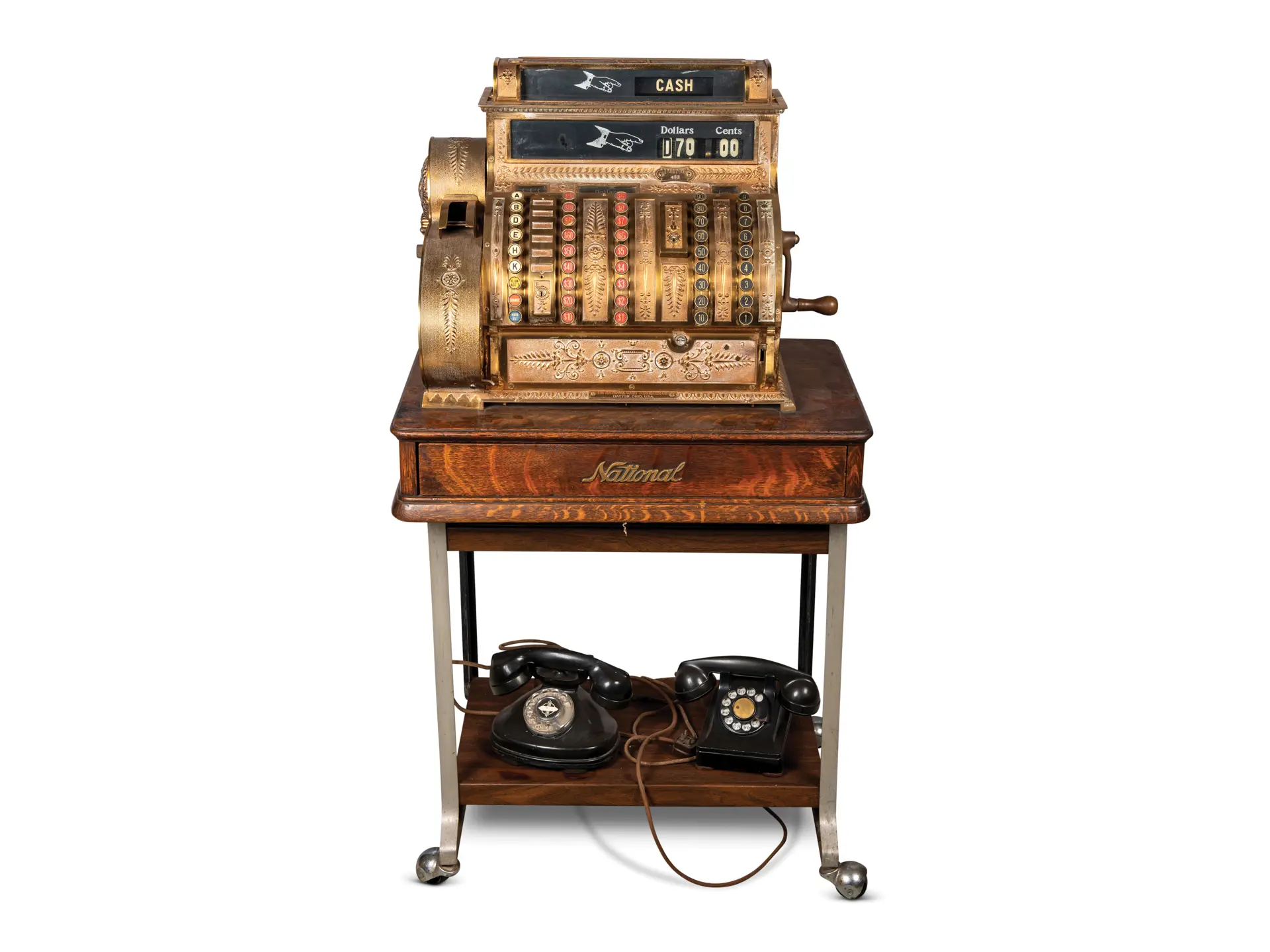 National Cash Register With Cart and Telephones | Auburn Fall 2019 | RM ...