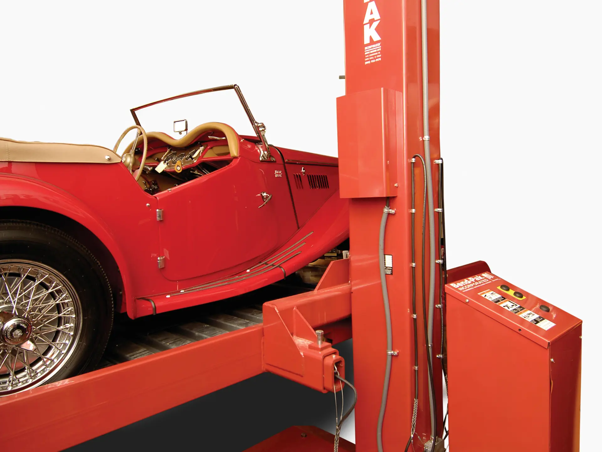 BEND PAK SINGLE SIDE POST PARKING LIFT | The Ponder Collection | RM ...