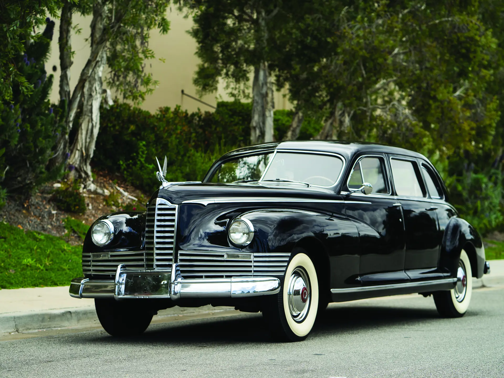 1946 Packard Custom Super Clipper Seven-Passenger Sedan by Henney | Santa Monica 2017 | RM Sotheby's