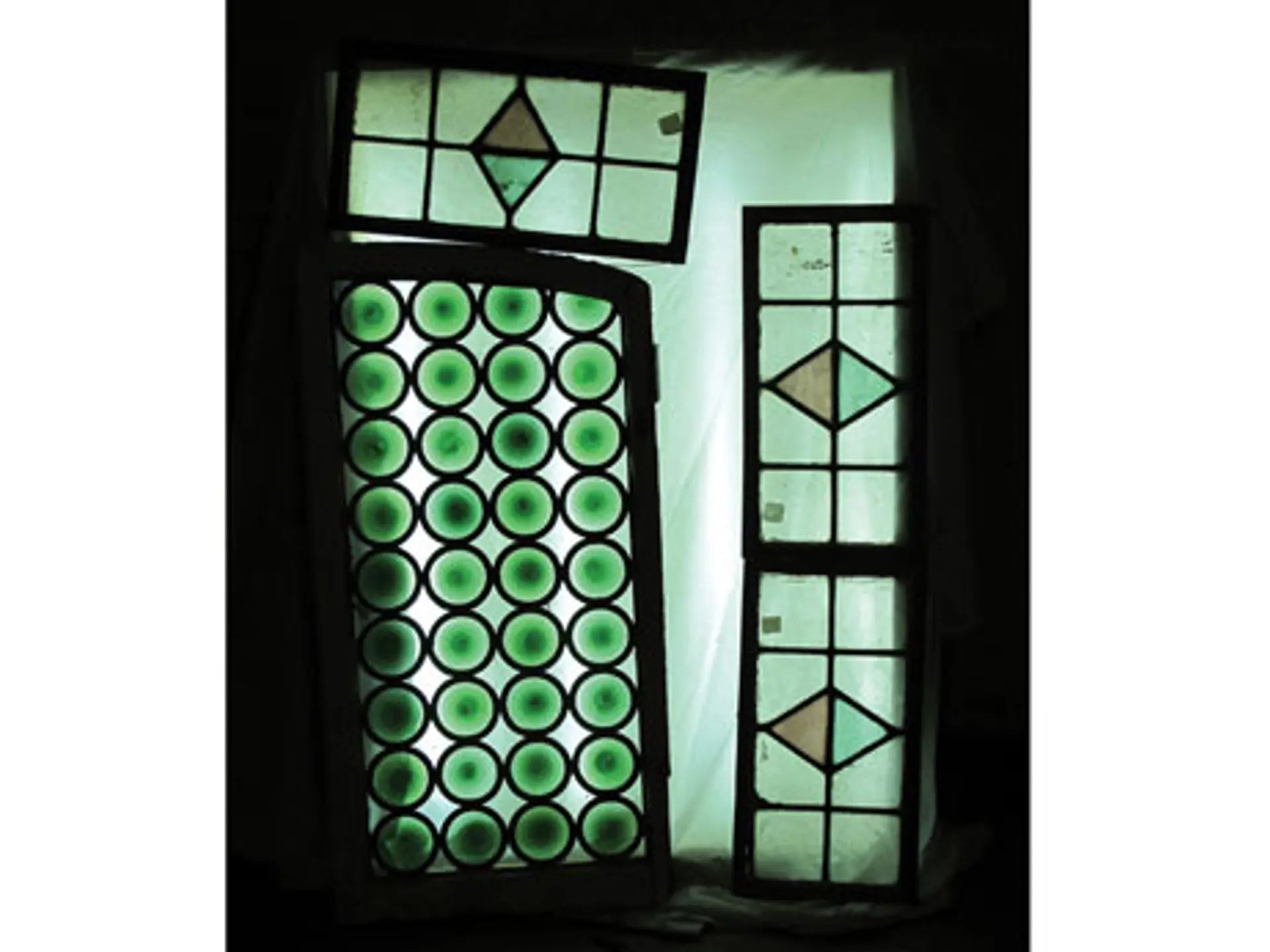Four Pieces of Stained-Glass | The Bennett Collection | RM Sotheby's