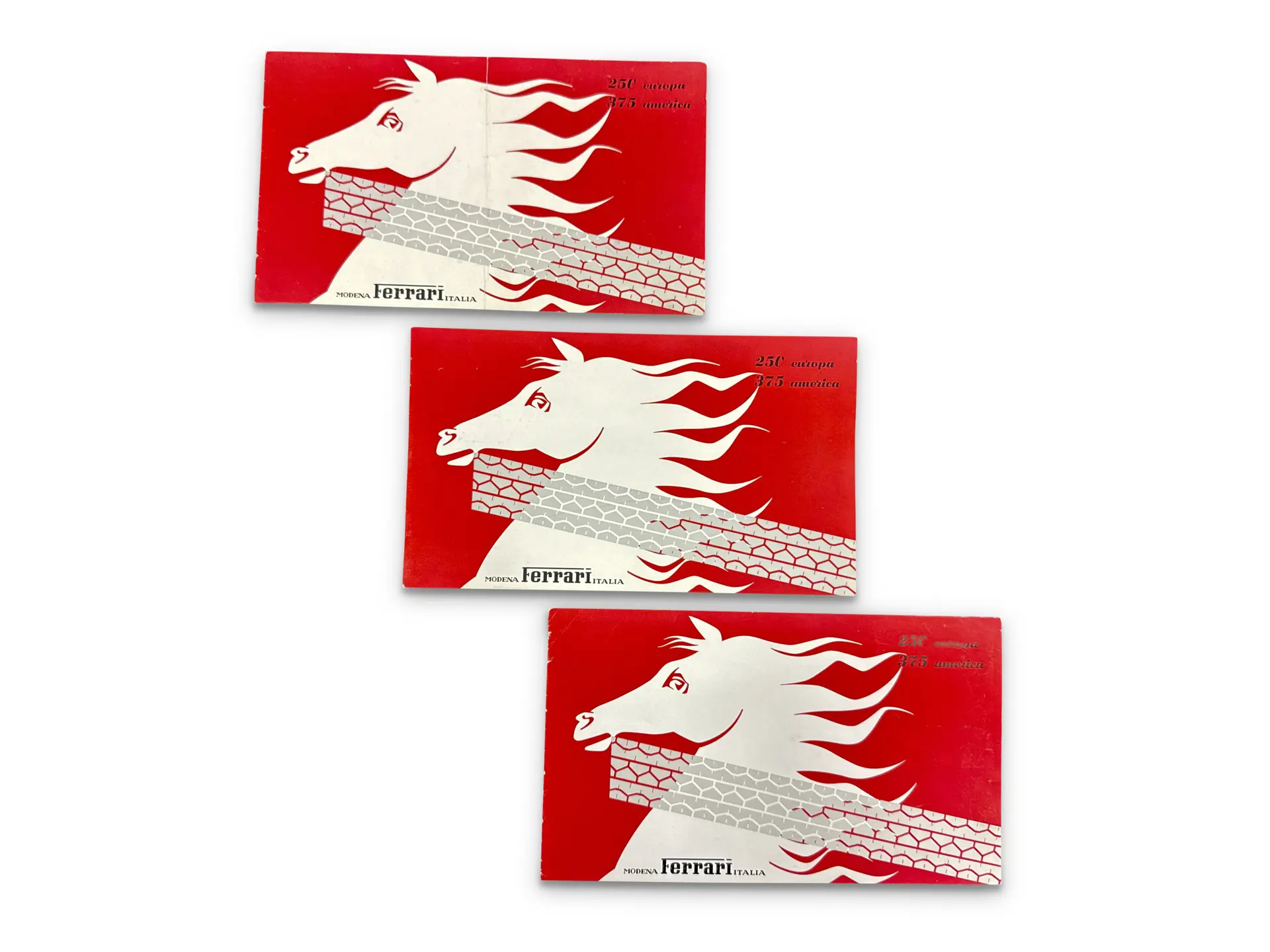 Ferrari 250 Europa and 375 America Brochures | Unwrapped | The ...