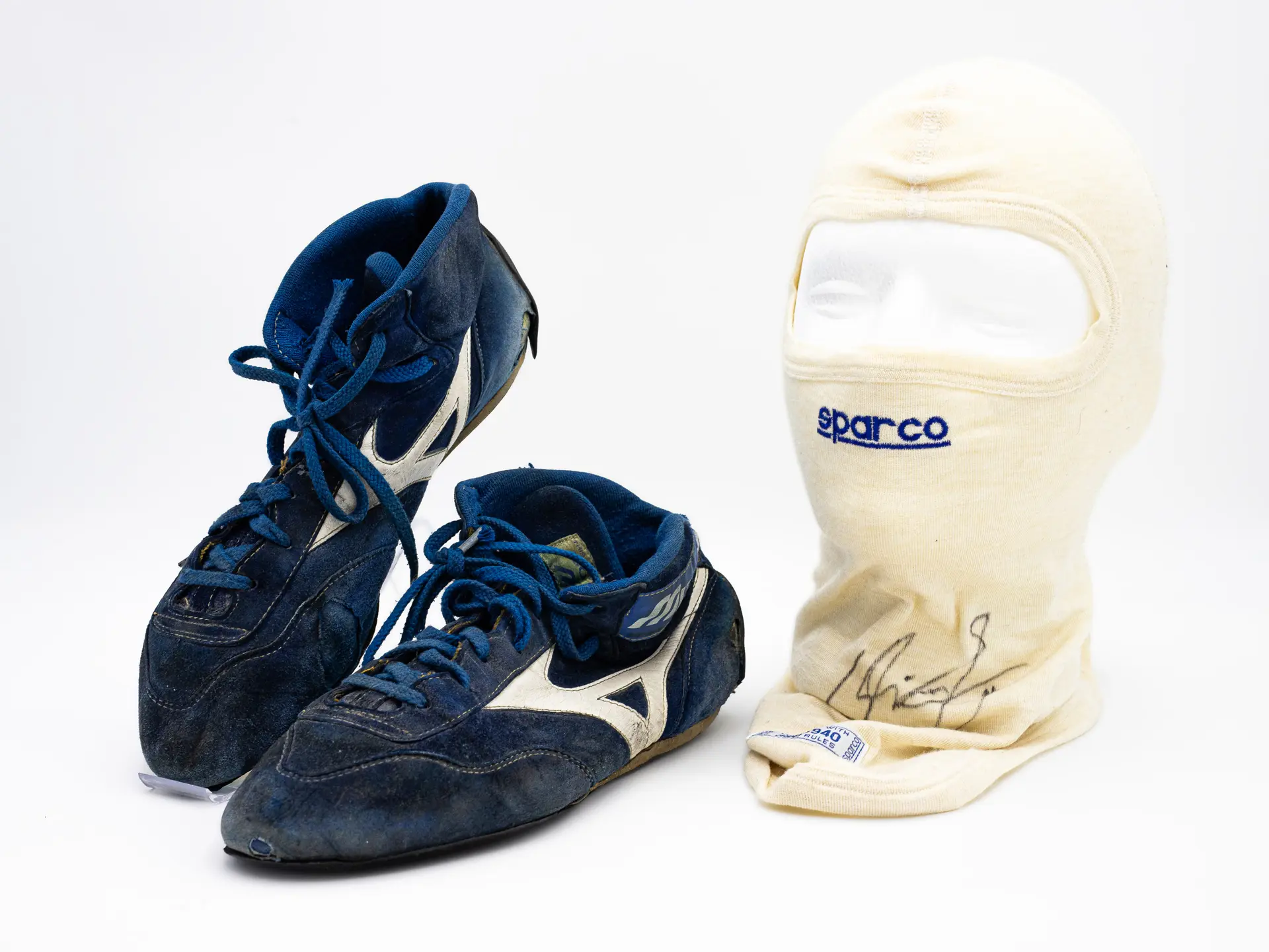 1994/1995 Michael Schumacher Benetton Formula 1 Mizuno Racing Boots and ...