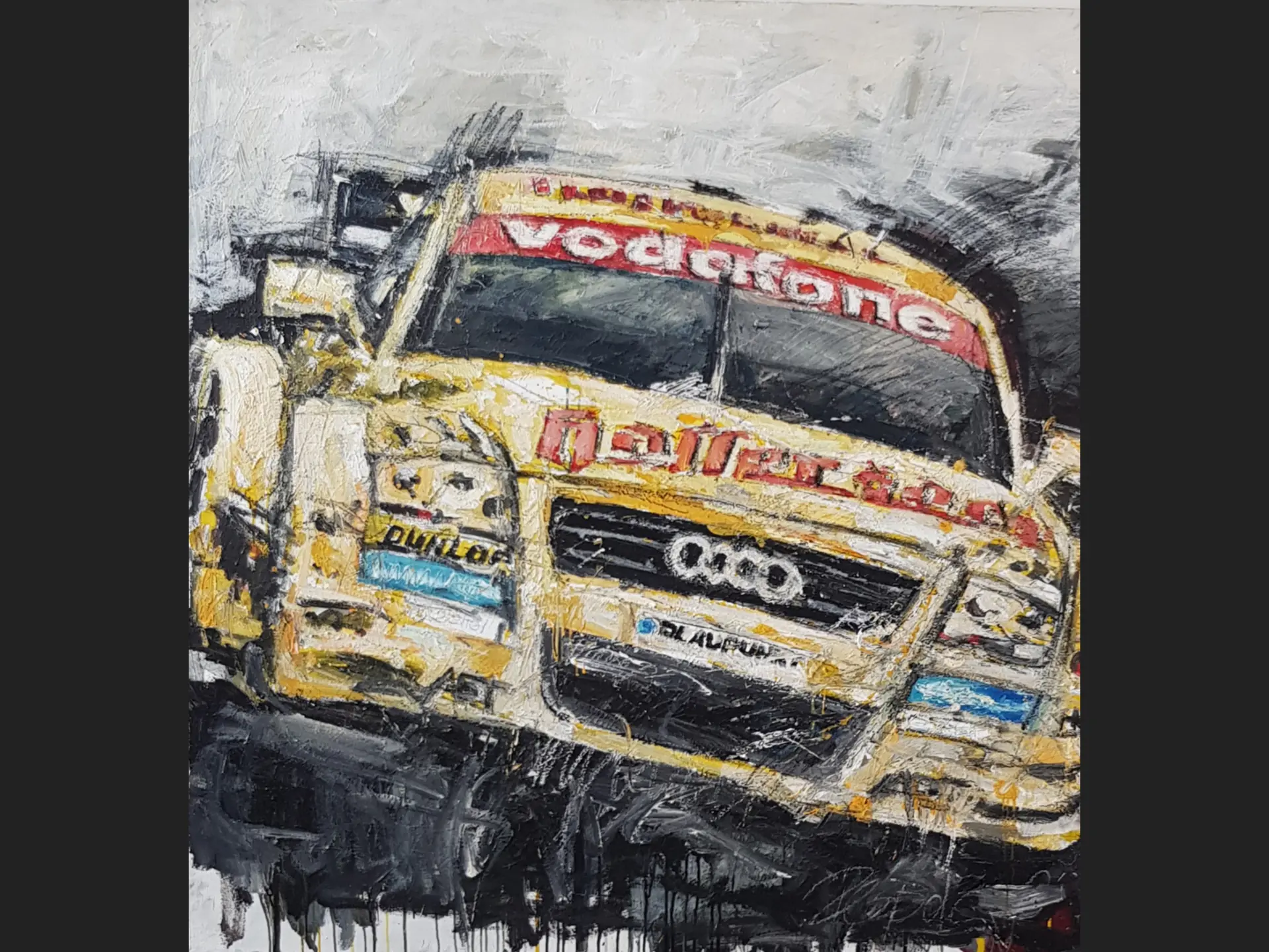 Audi DTM Painting by Armin Flossdorf | #Race Against Covid | RM Sotheby's