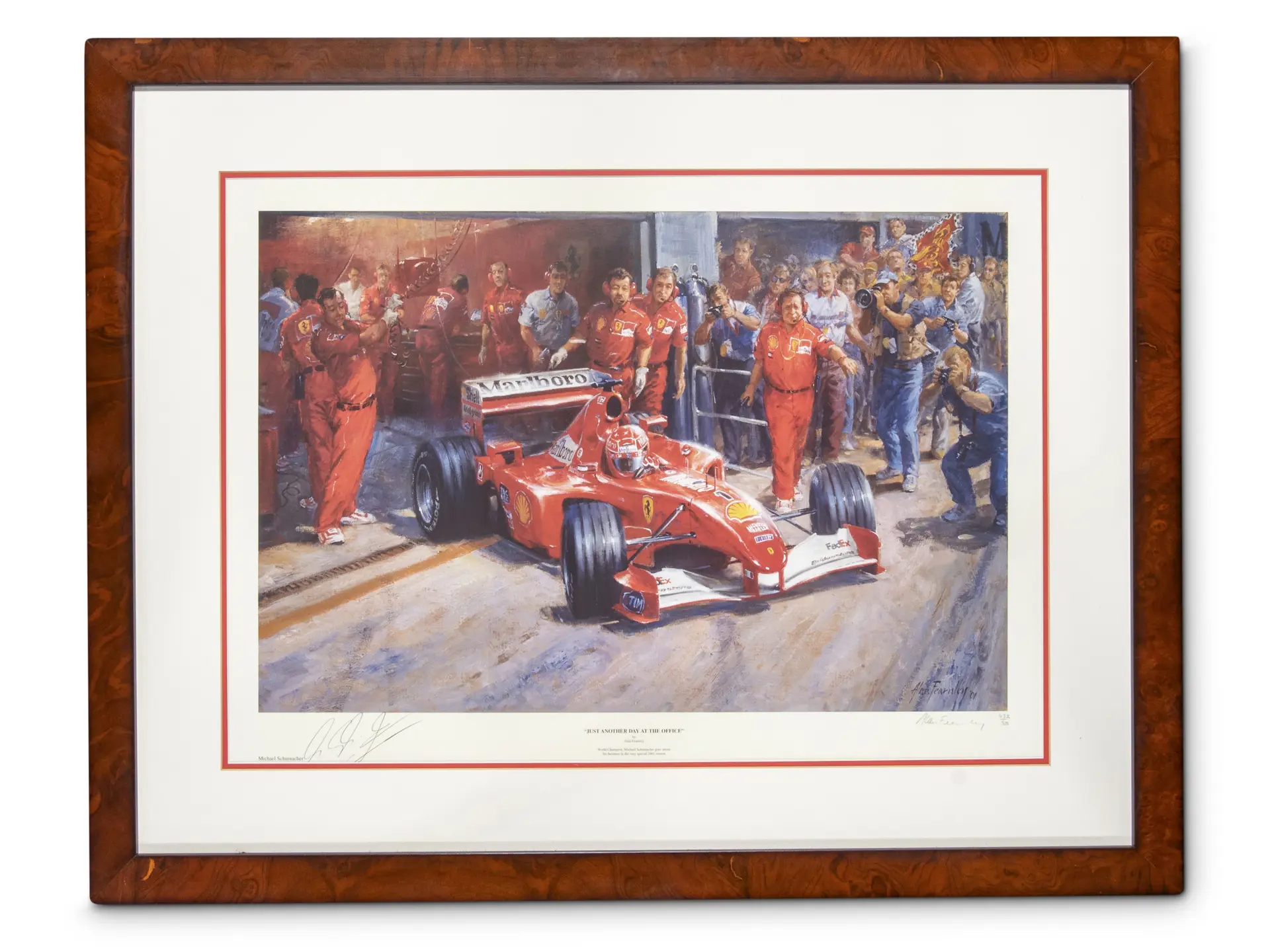 'Just Another Day at the Office' Print by Alan Fearnley, 2001, Signed ...