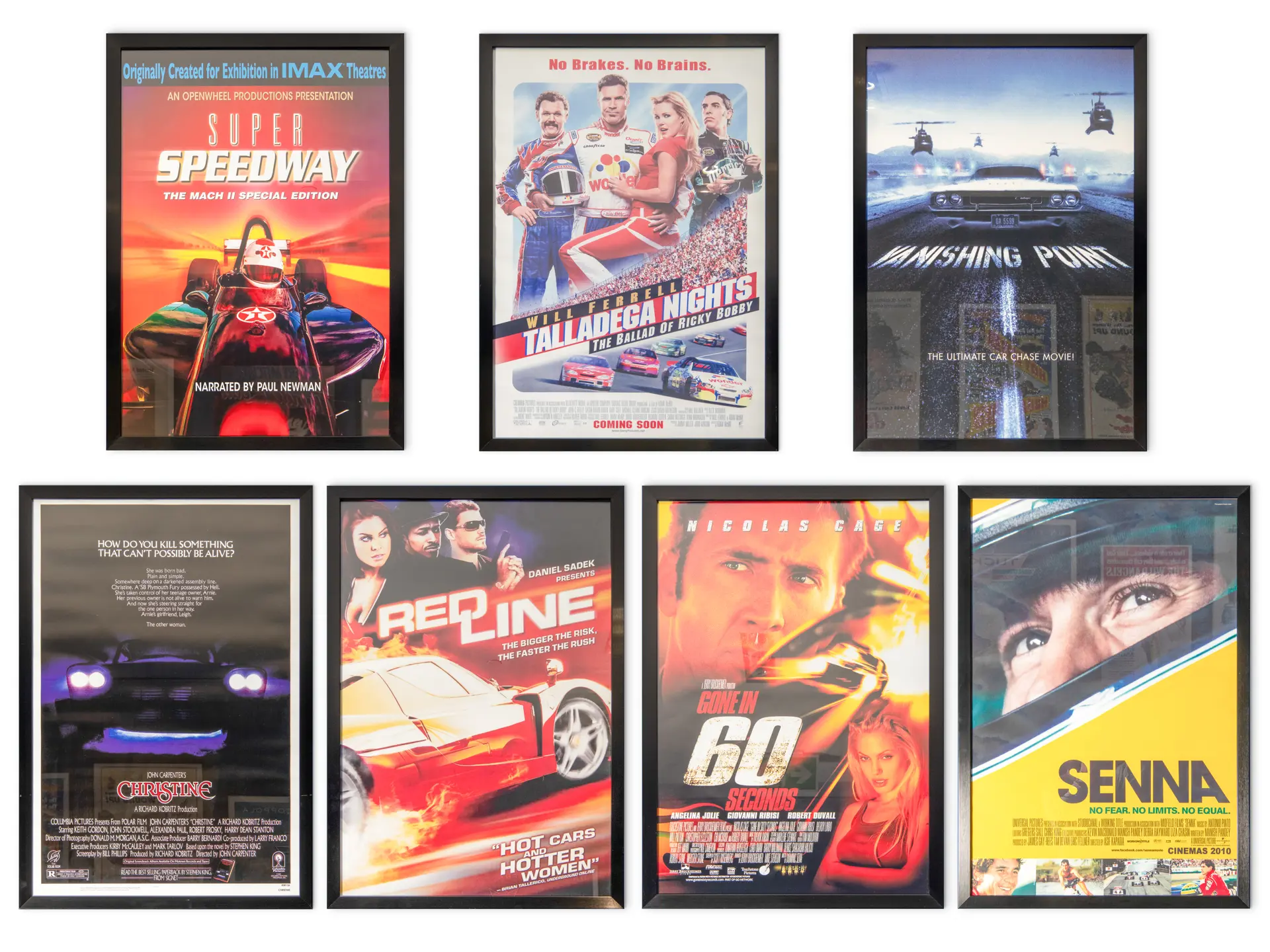 Modern Car- and Racing-Themed Reproduction Movie Posters | Dare to ...